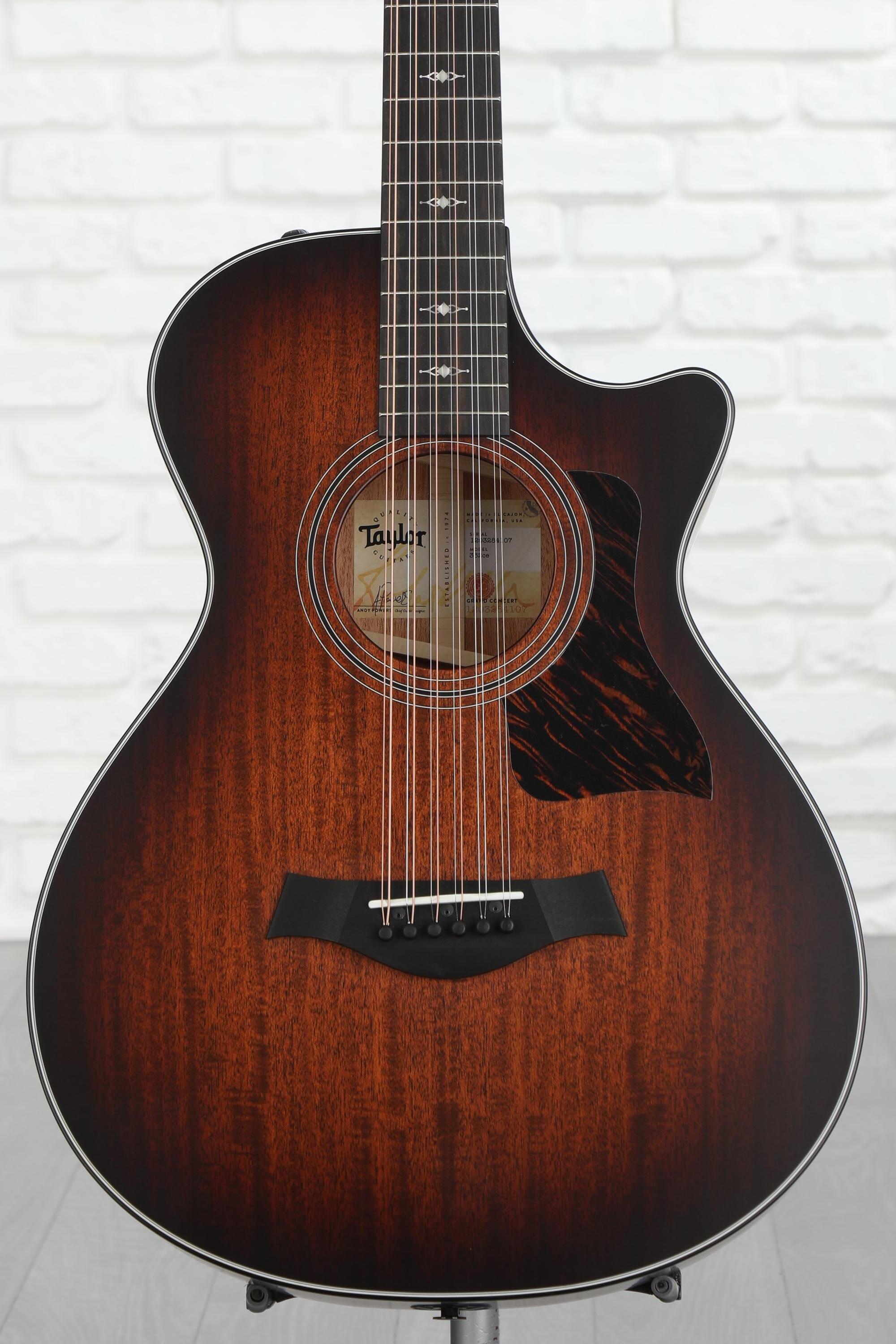 Taylor 362ce 12-string Acoustic-electric Guitar - Tobacco | Sweetwater