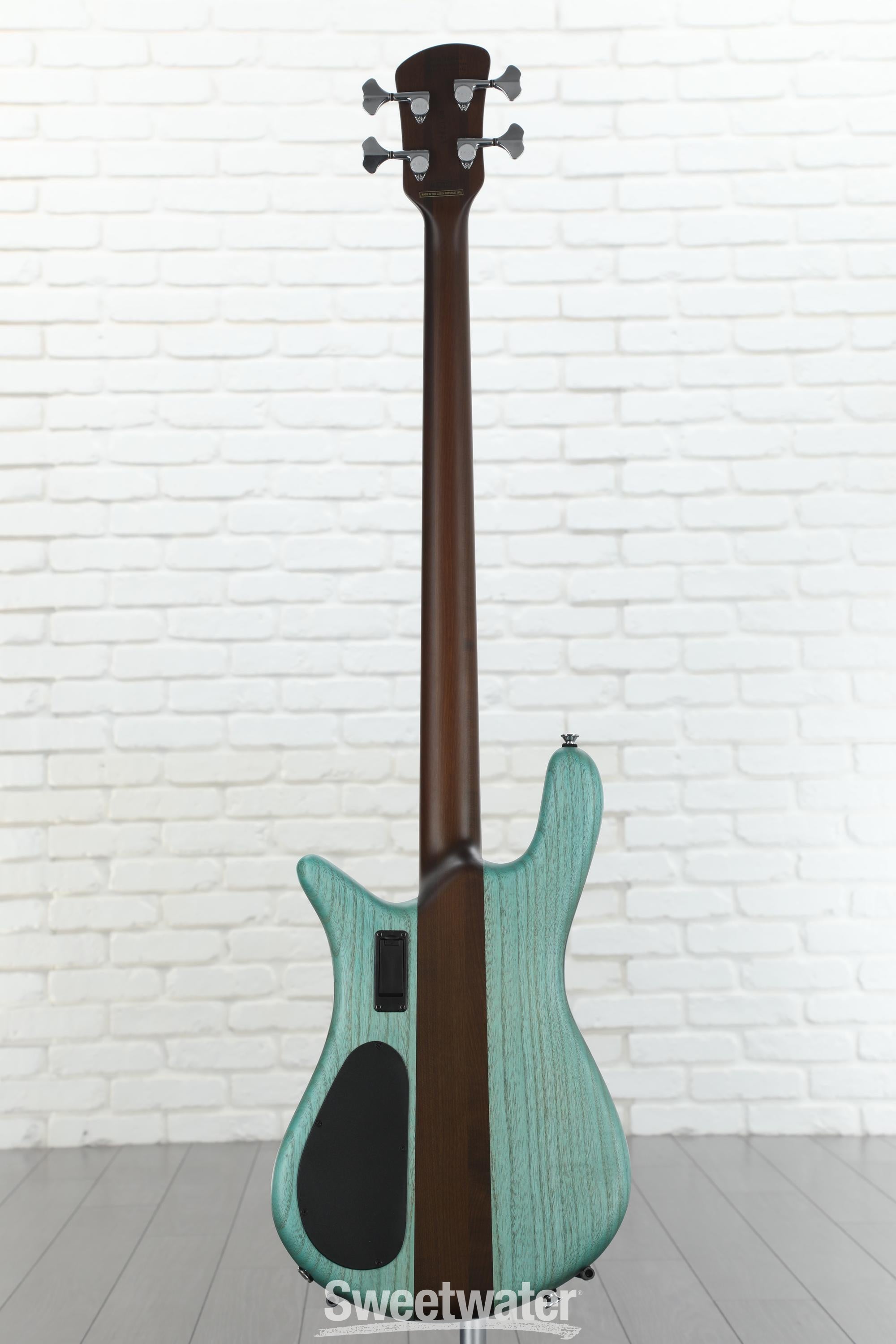 Spector Euro 4 RST Bass Guitar - Turquoise Tide | Sweetwater