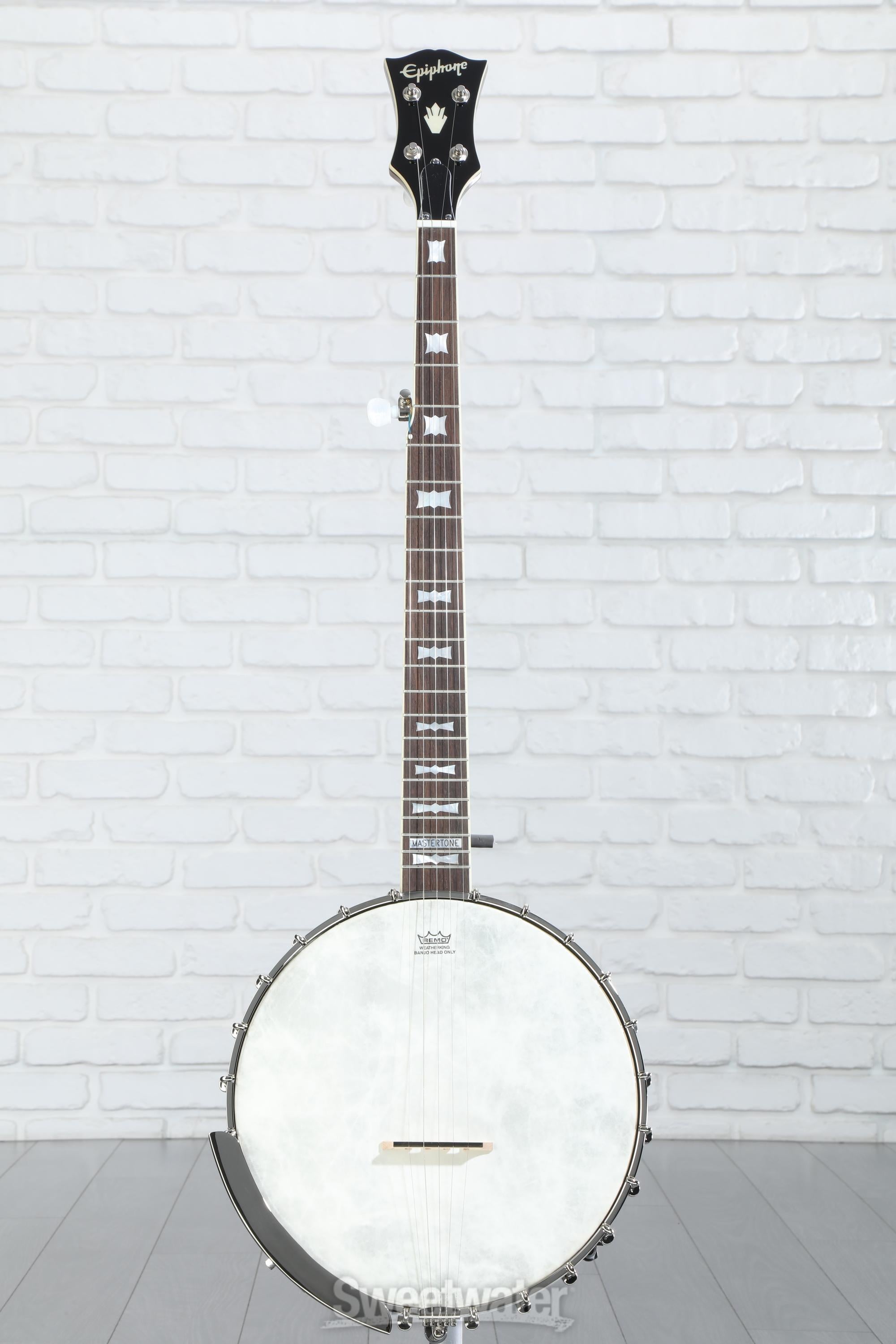 Epiphone Mastertone Bowtie Open-back Banjo | Sweetwater