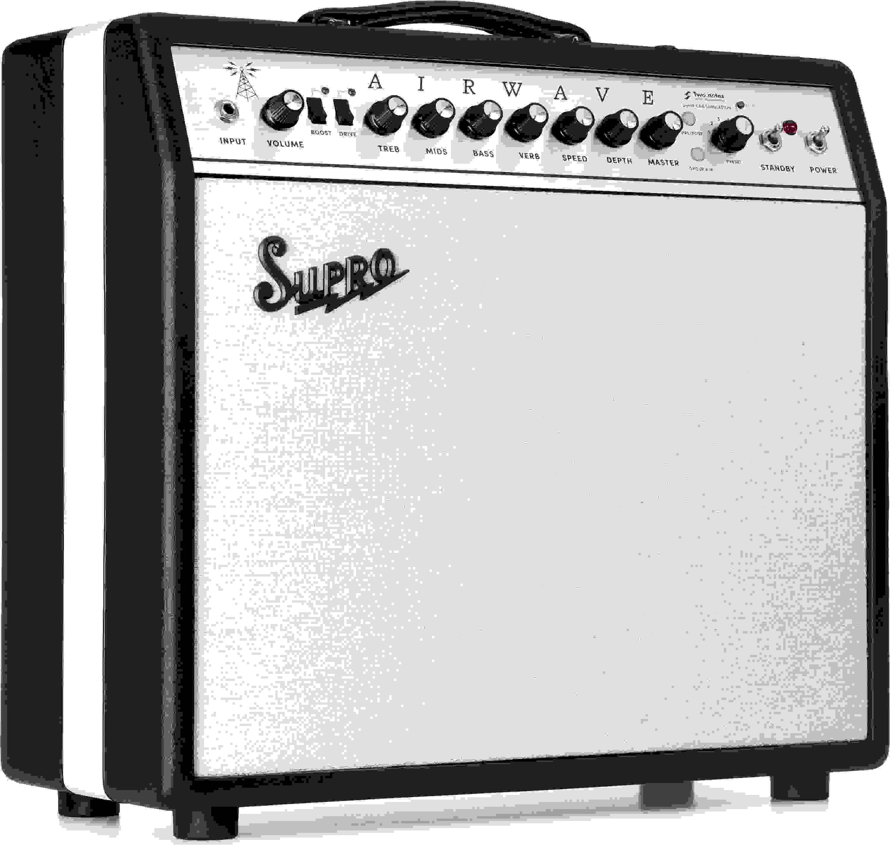 Supro Airwave 25-watt 1 x 12-inch Tube Combo Amp - Black Tolex | Sweetwater