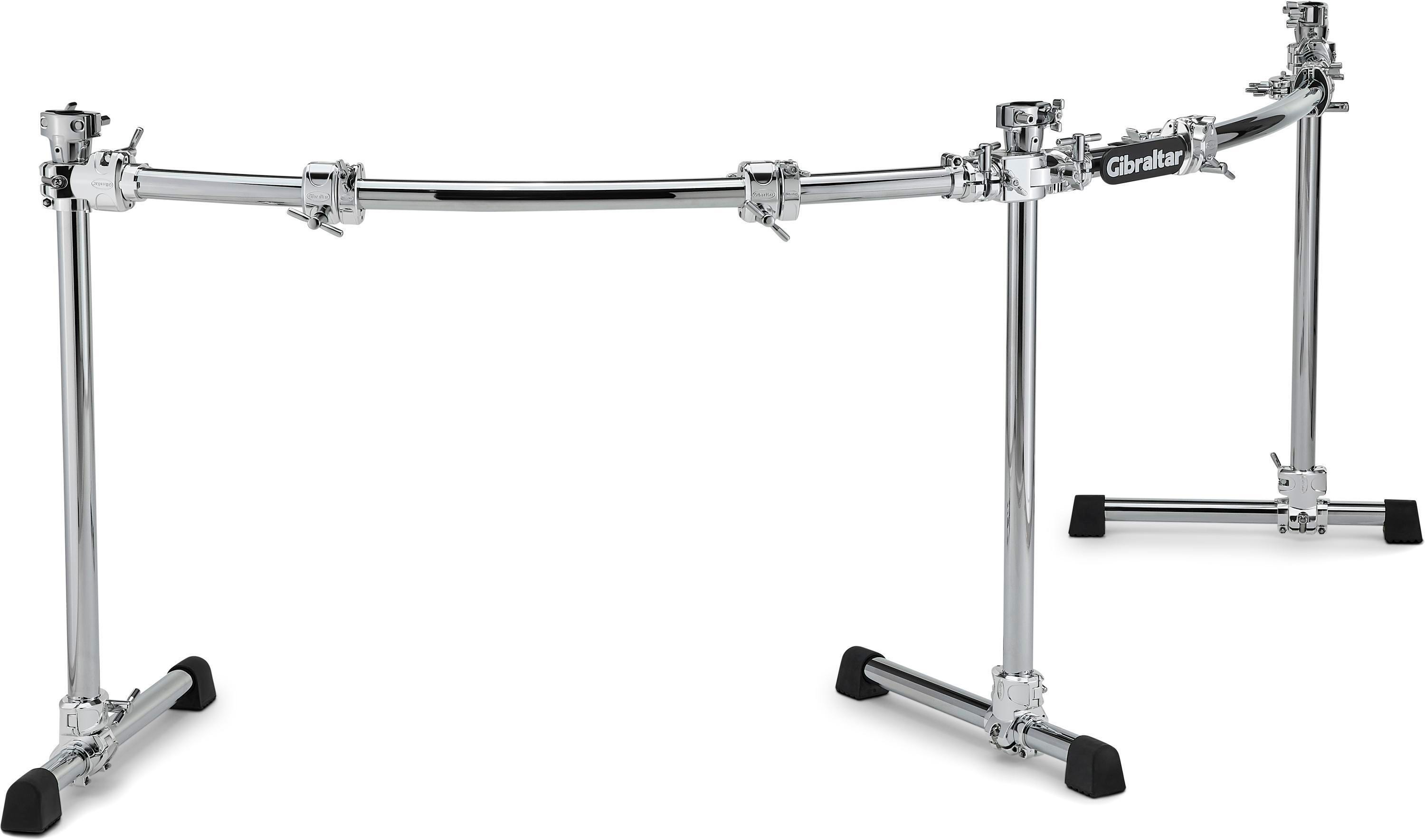 Gibraltar GDR200C-CHR Curved Double Bass Drum Rack | Sweetwater