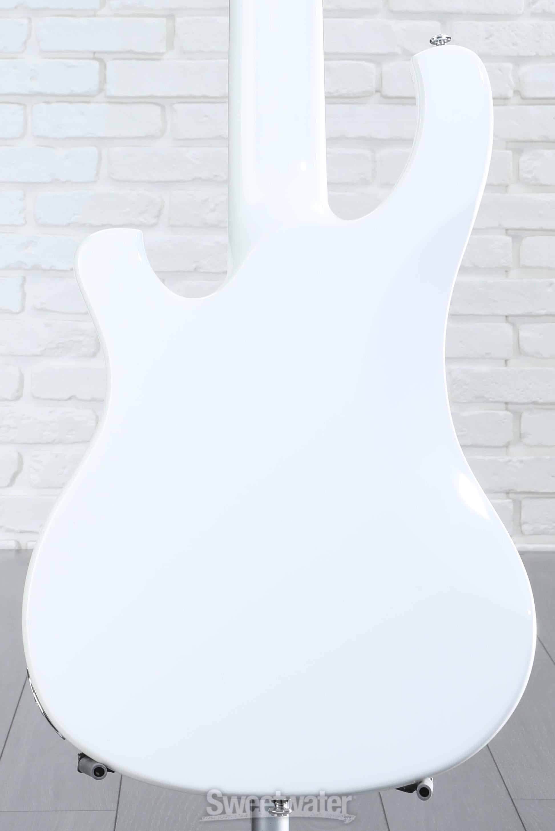 Schecter Stargazer 12 12-string Bass Guitar - Gloss White | Sweetwater