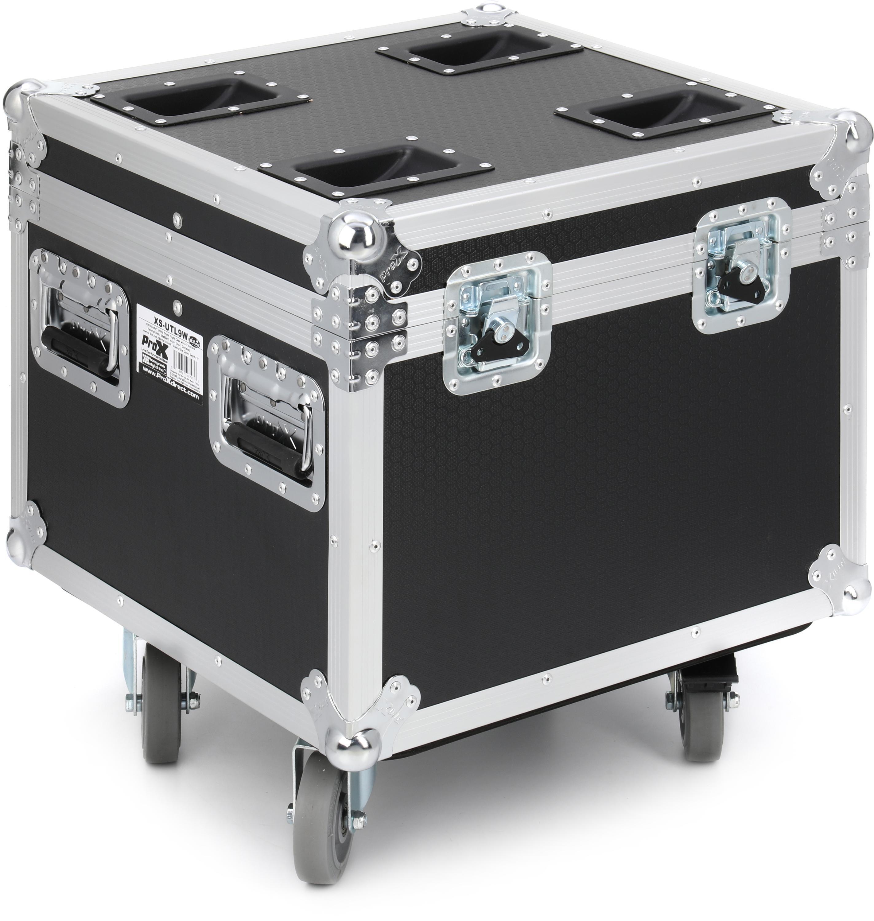 ProX XS-UTL9W Heavy Duty Utility Cable Transport Flight Road Case with ...