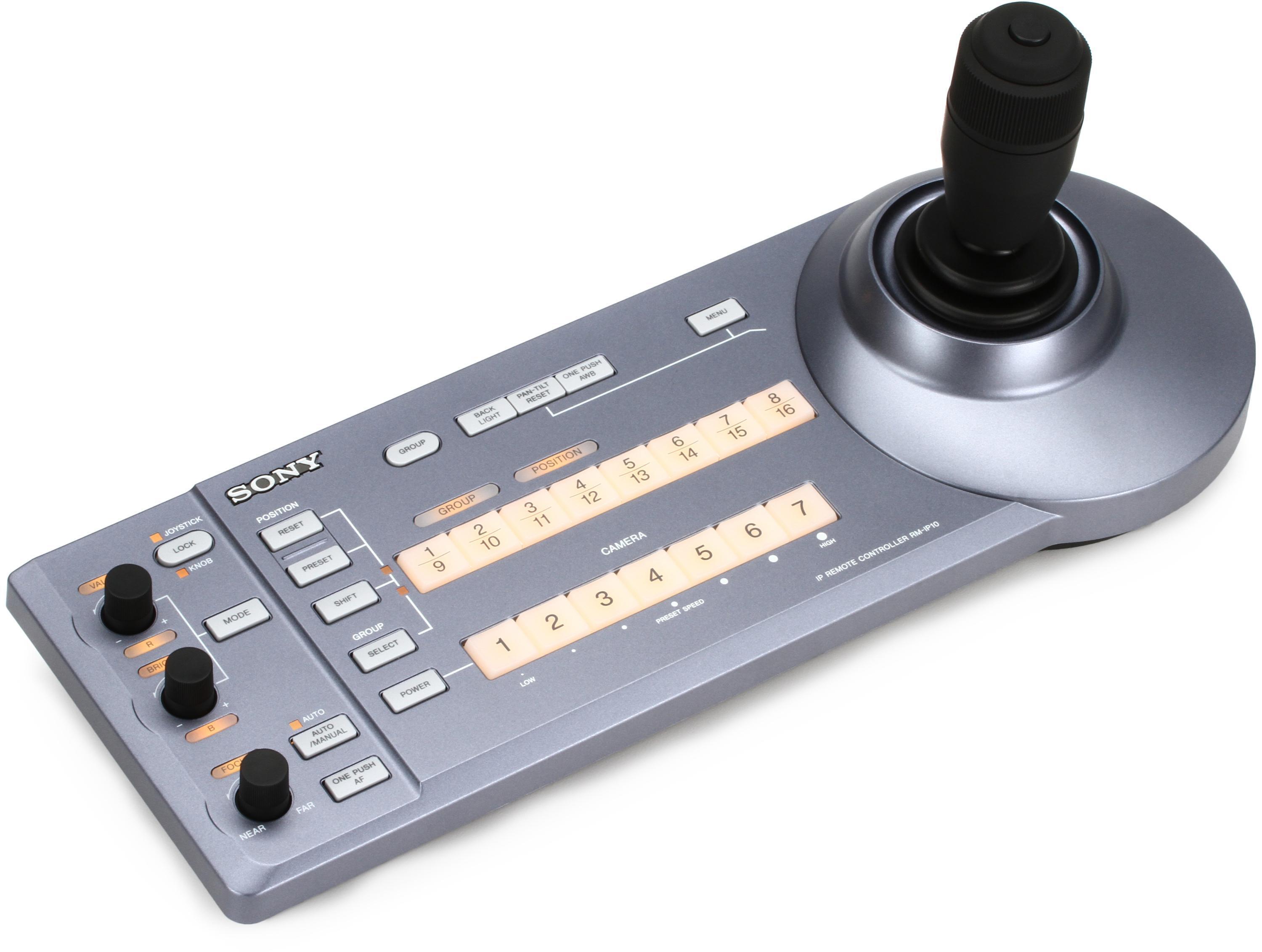 Sony RM-IP10 IP Remote Control Panel for BRC Cameras | Sweetwater