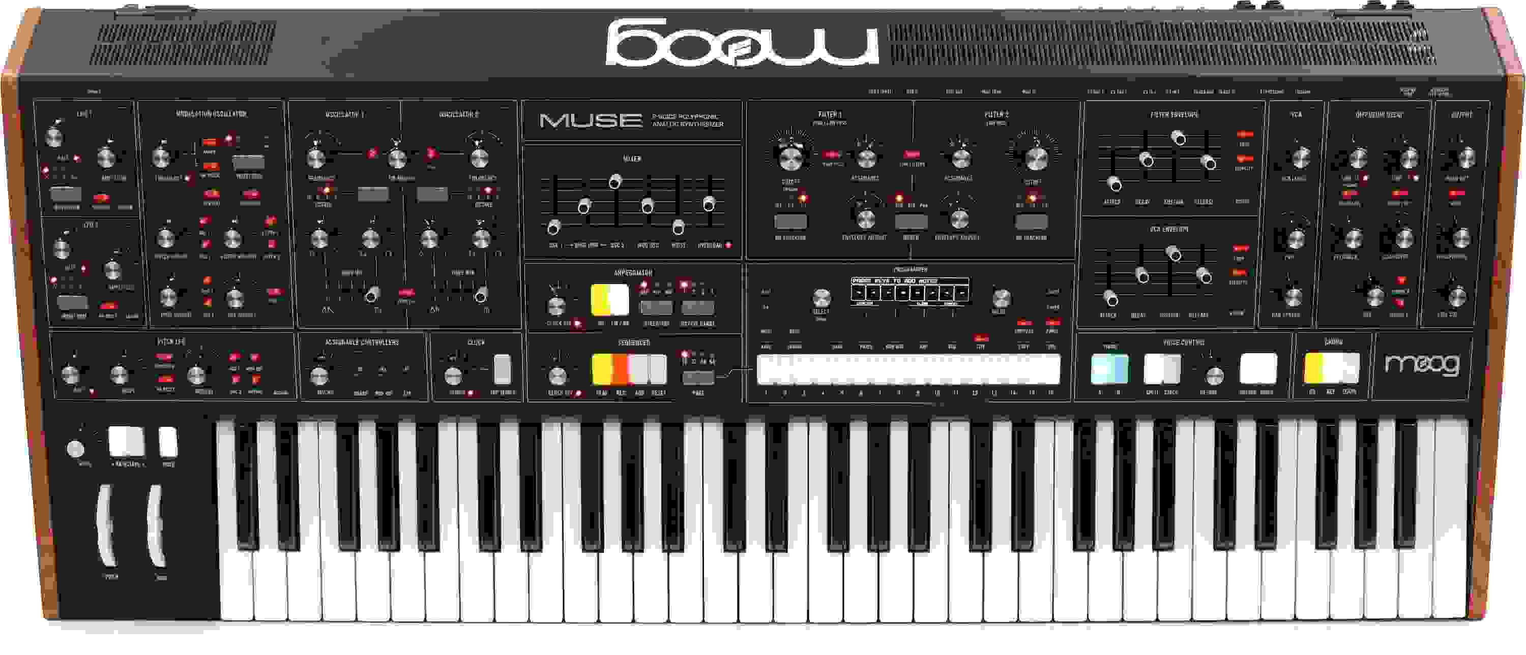 Moog Muse 8-voice Polyphonic Analog Synthesizer | Sweetwater