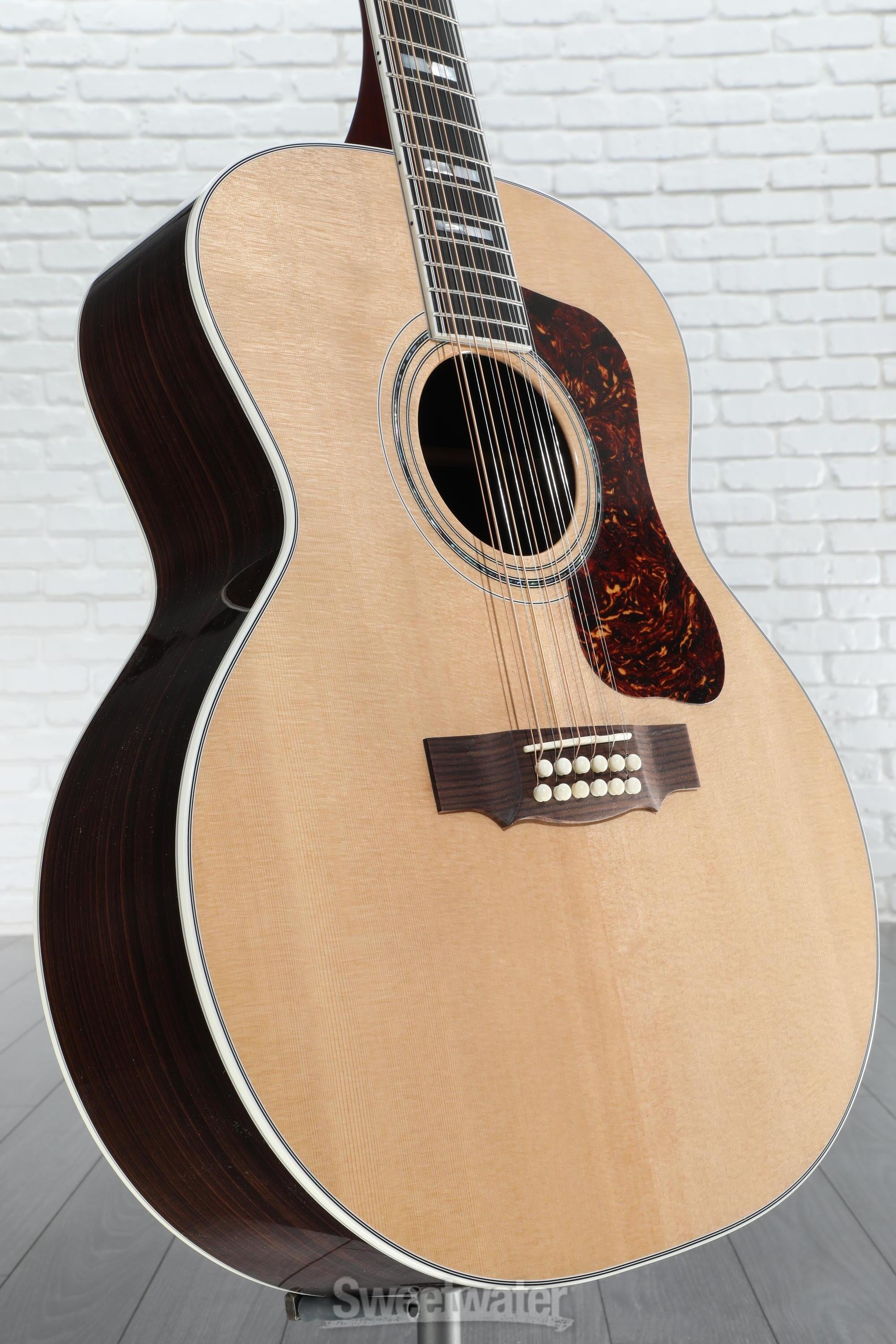 Guild F-512 12-string Acoustic Guitar - Natural | Sweetwater