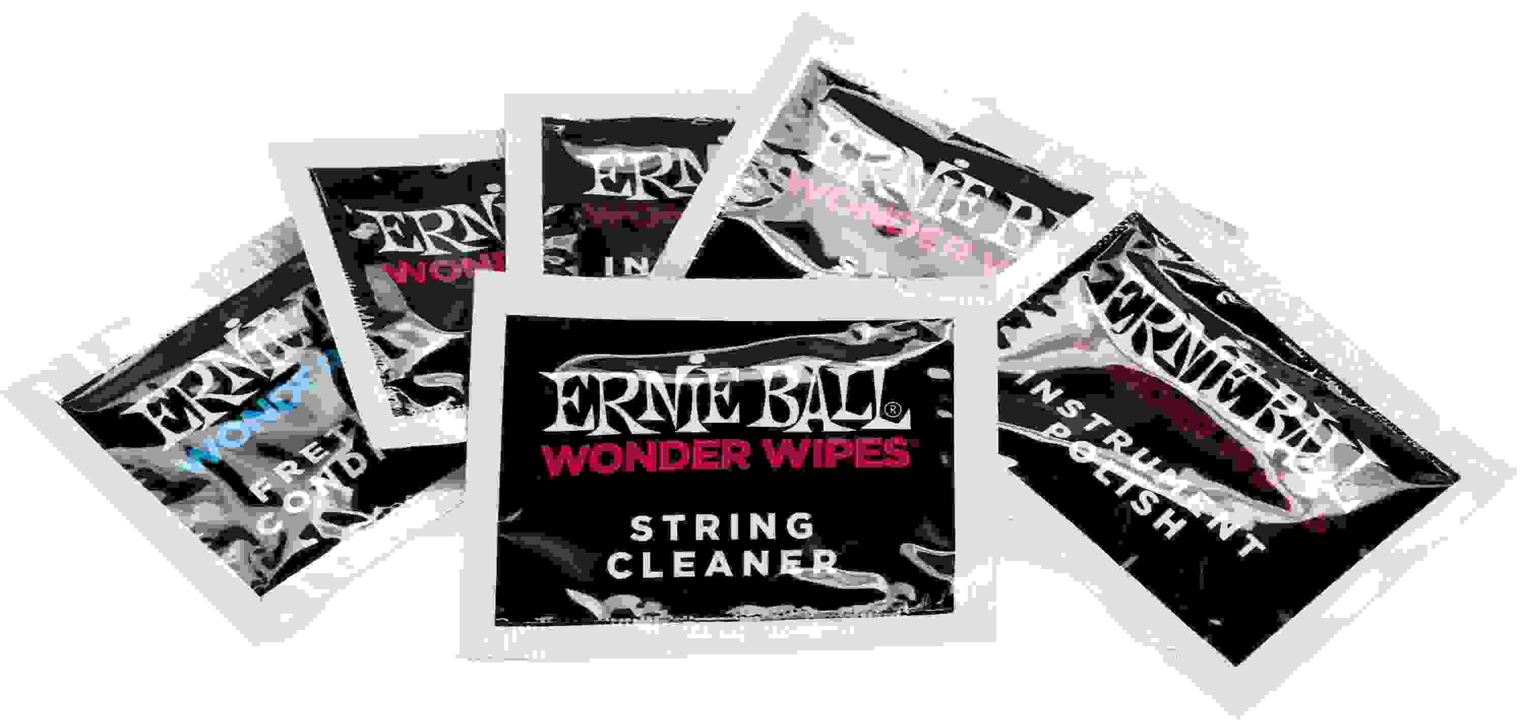 Ernie Ball Wonder Wipes Combo 6-pack | Sweetwater