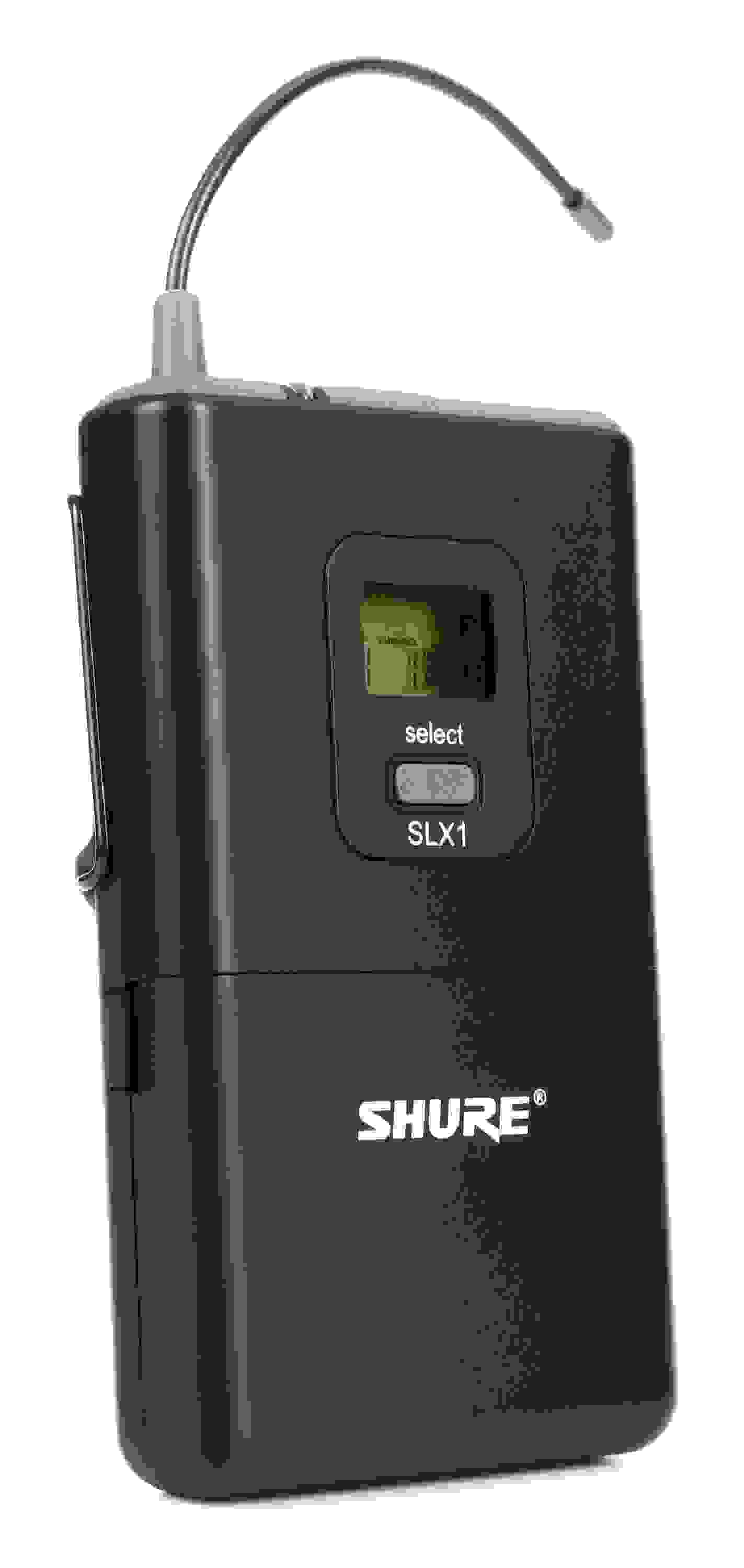 Shure SLX1 Wireless Bodypack Transmitter - G5 Band | Sweetwater