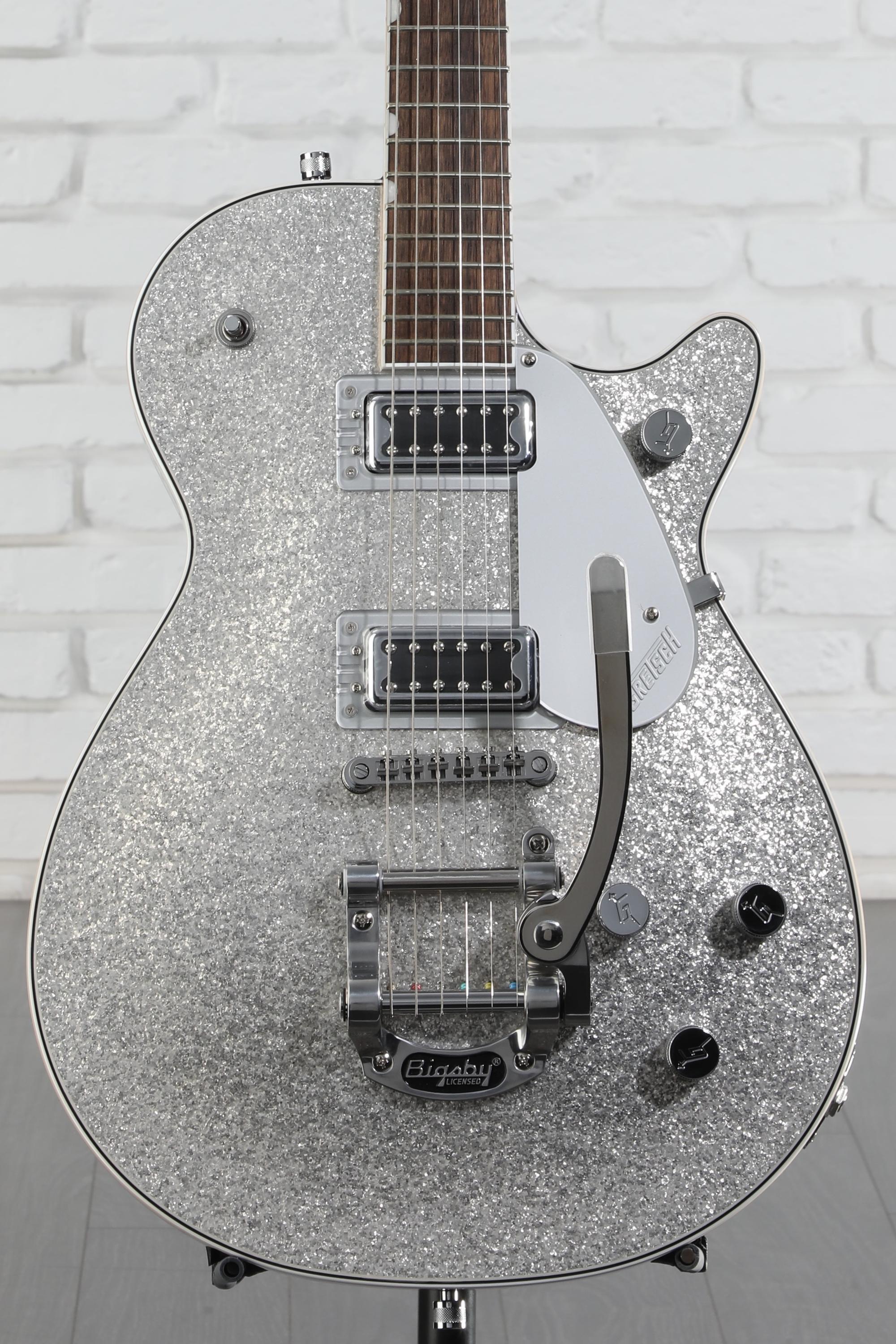 Gretsch Electromatic Jet Electric Guitar - Silver Sparkle | Sweetwater