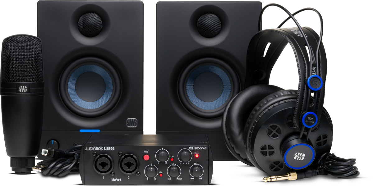 PreSonus AudioBox 96k Complete Bundle | Sweetwater