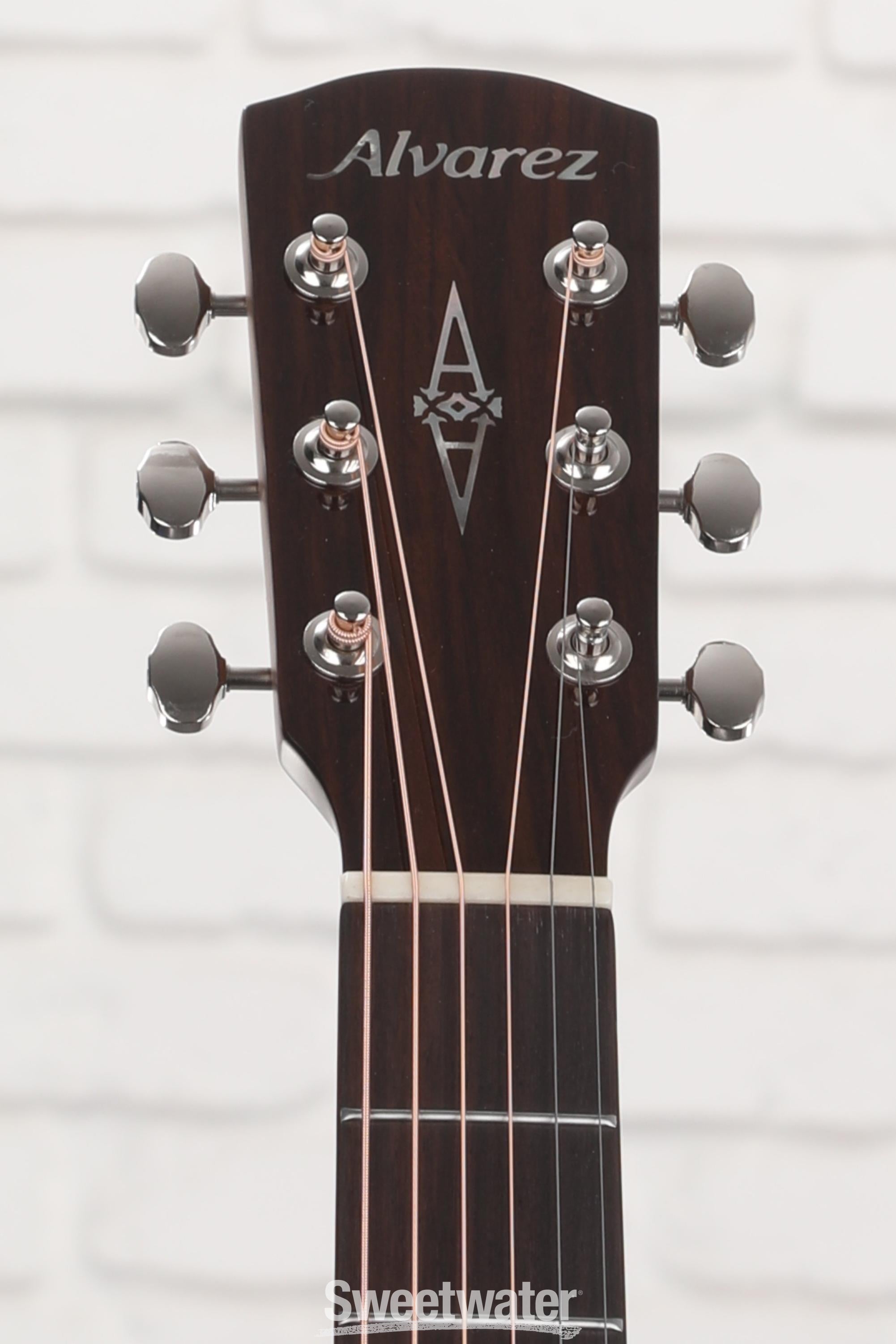 Alvarez MG70ce Custom Shadowburst Acoustic-electric Guitar ...