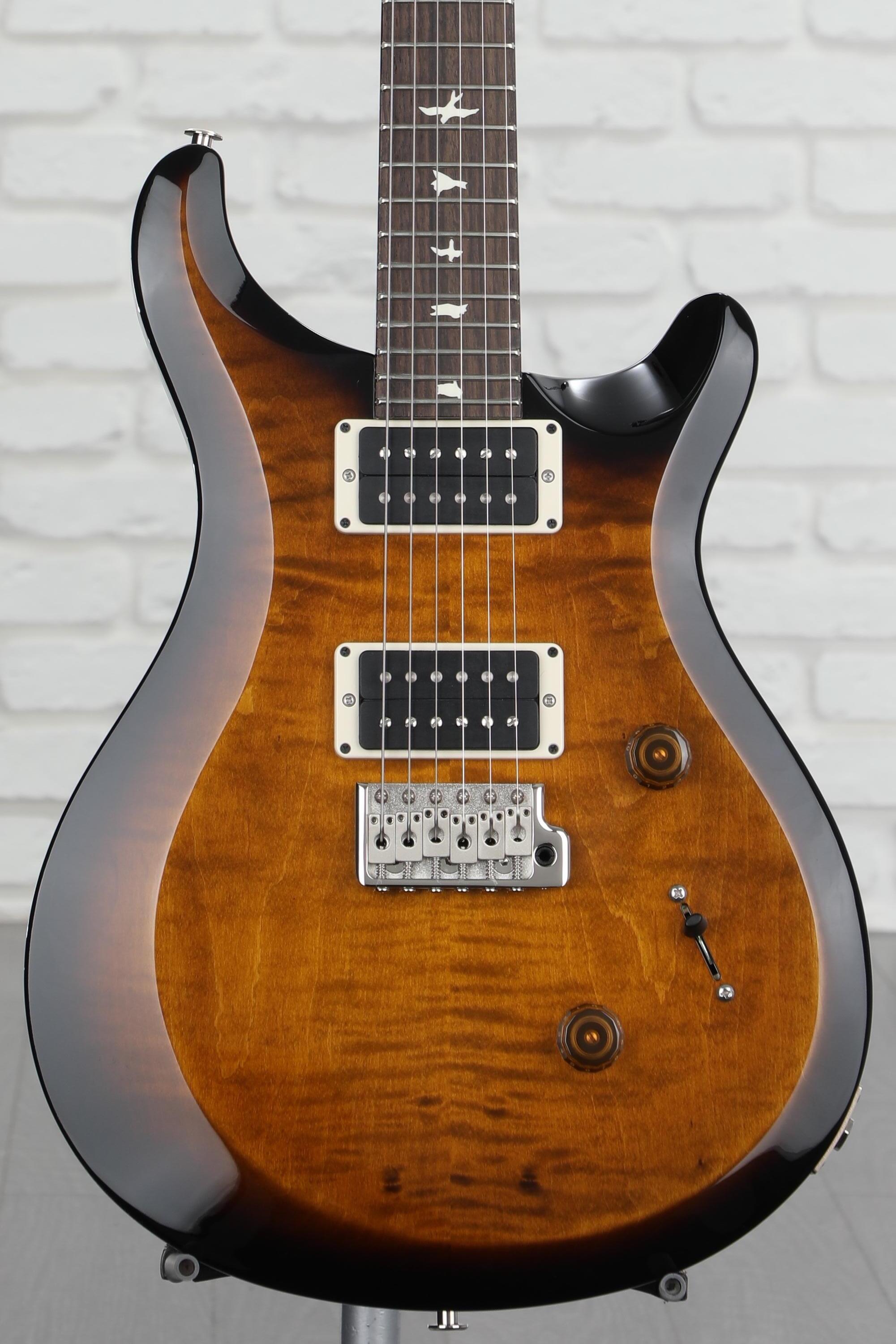 PRS S2 Custom Electric Guitar - Amber Smokeburst | Sweetwater