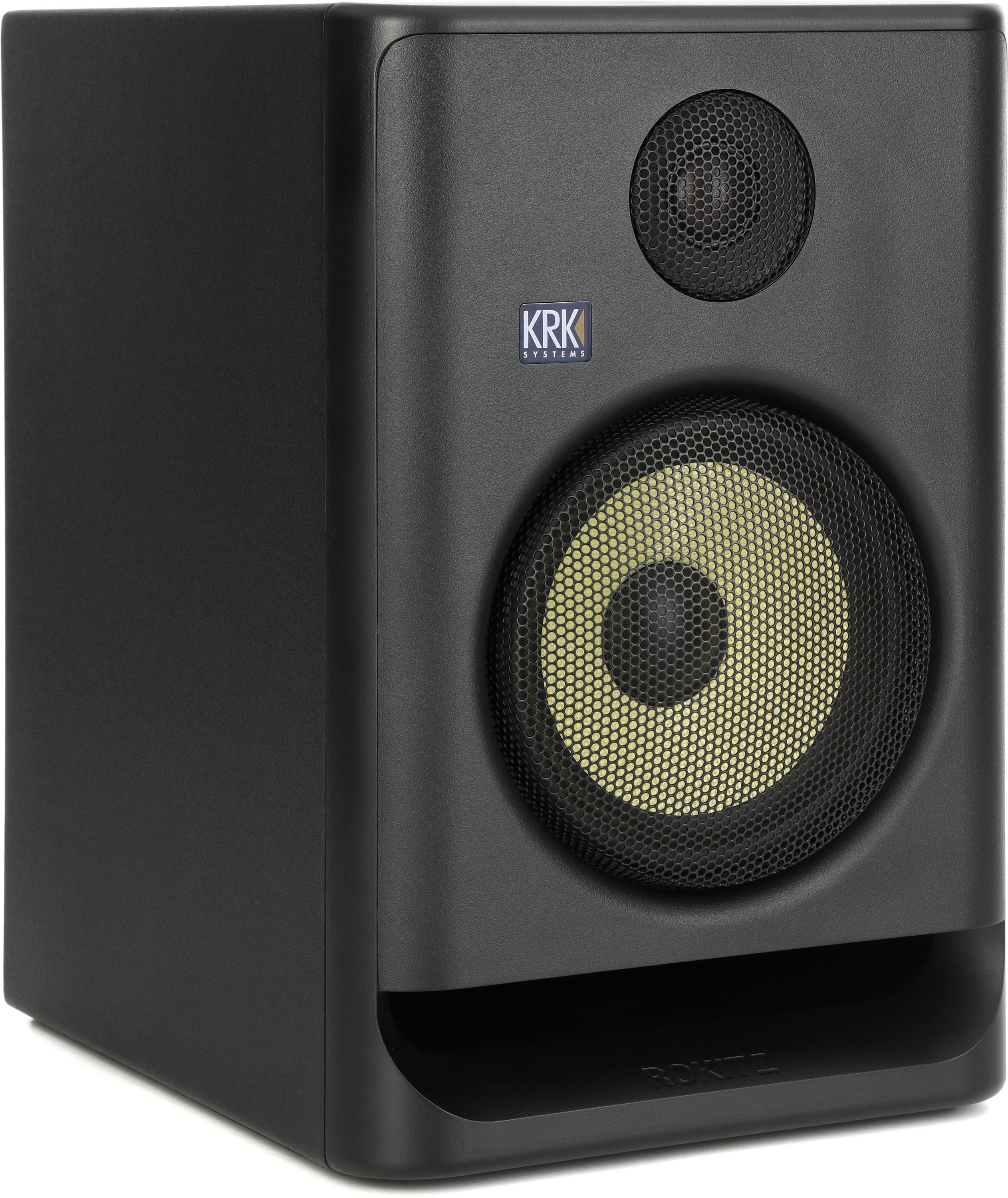 KRK ROKIT 7 G5 7-inch Powered Studio Monitor - Black | Sweetwater