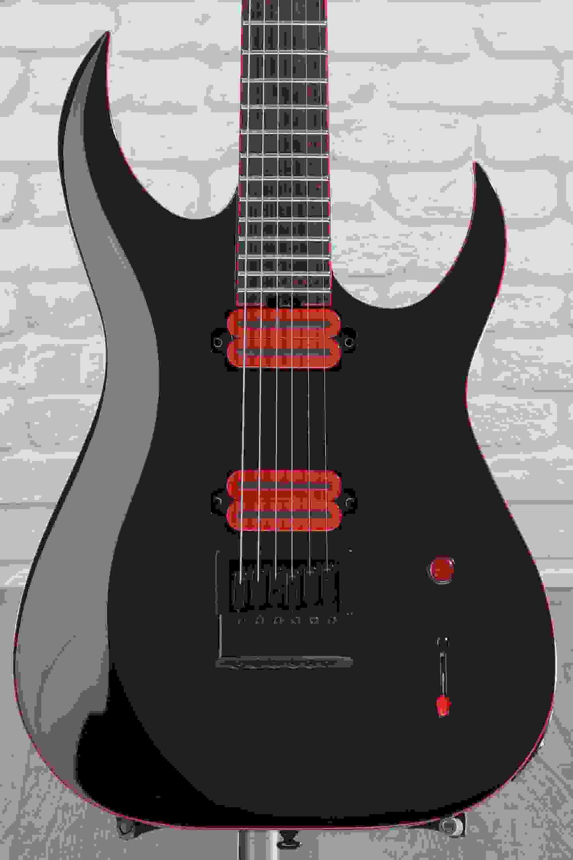 Schecter Sunset-6 ET Red Dawn Electric Guitar - Gloss Black | Sweetwater