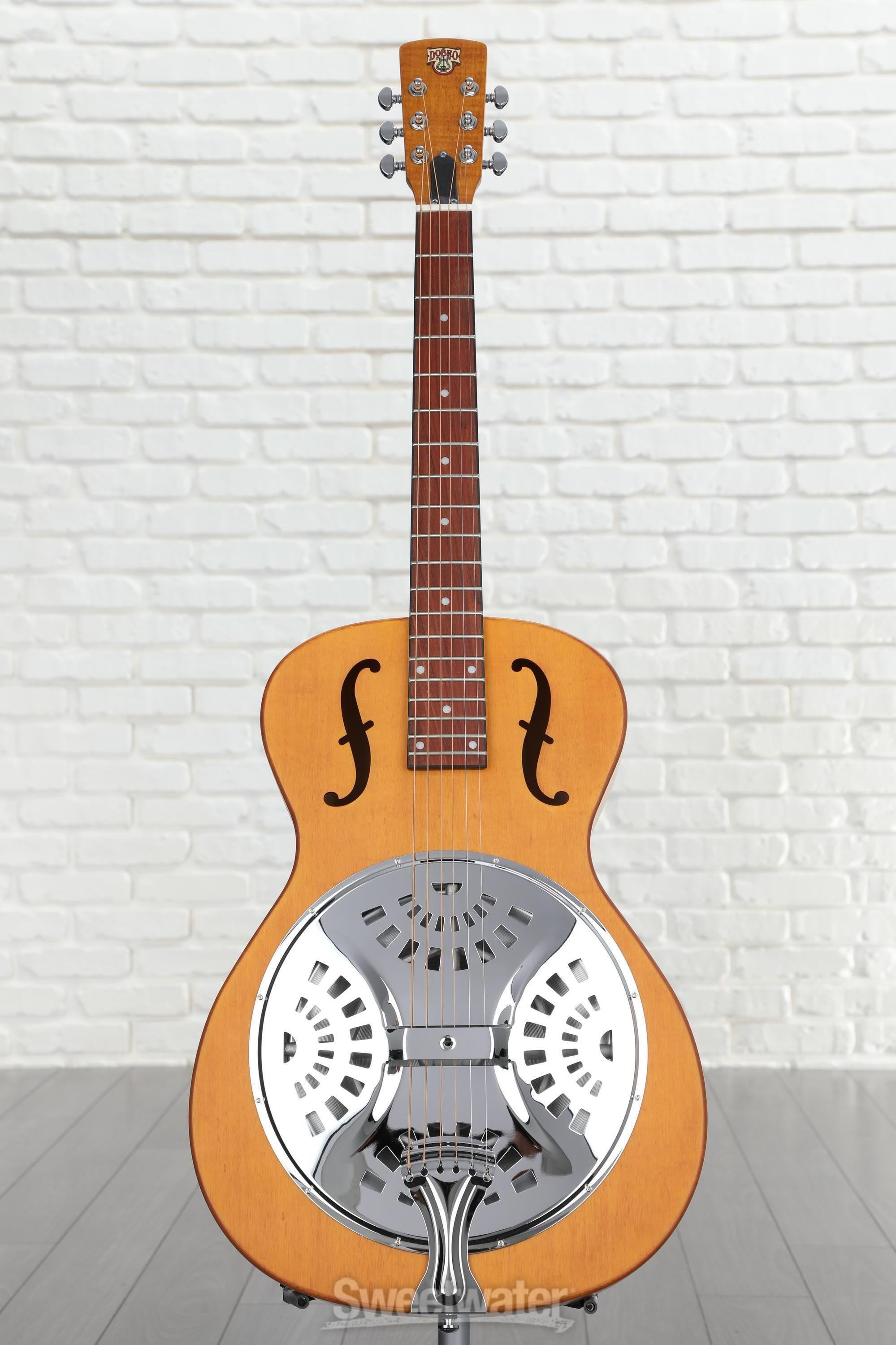 Epiphone Dobro Hound Dog Round Neck Resonator - Vintage Brown | Sweetwater