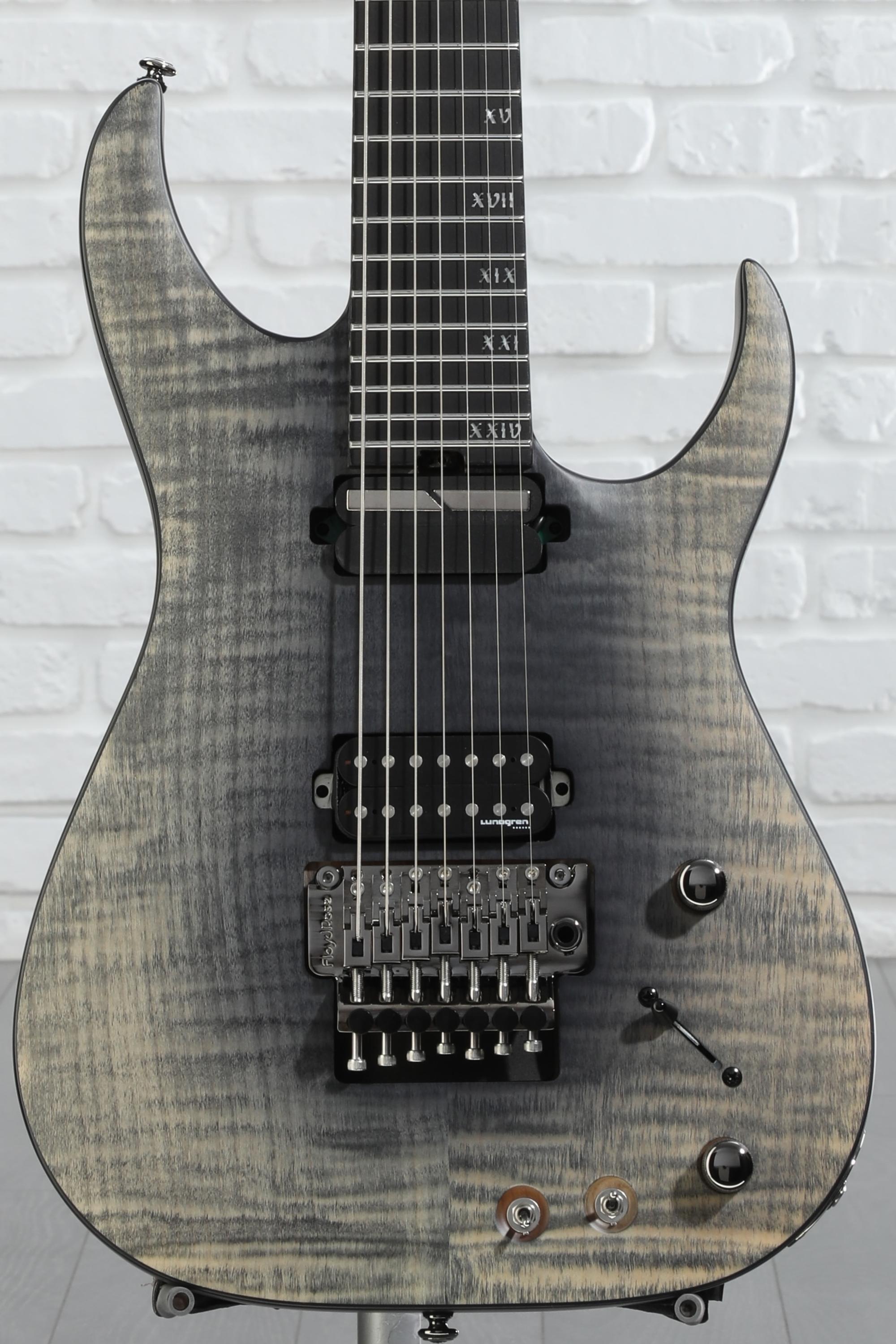 Schecter Banshee Mach-7 FR-S Electric Guitar - Fallout Burst | Sweetwater