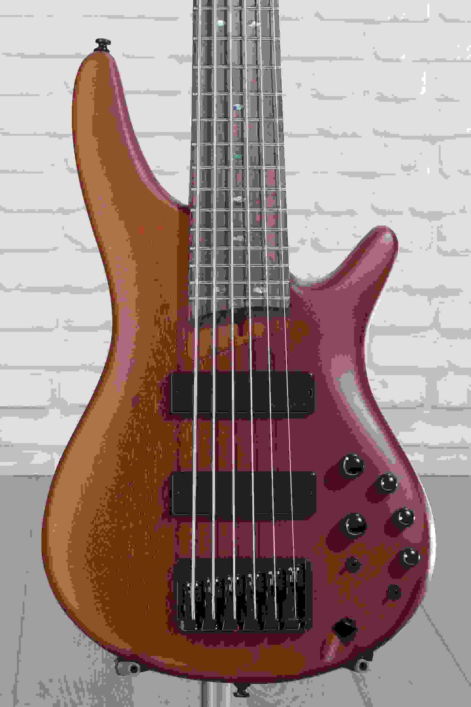 Ibanez SR506E Bass Guitar - Brown Mahogany | Sweetwater