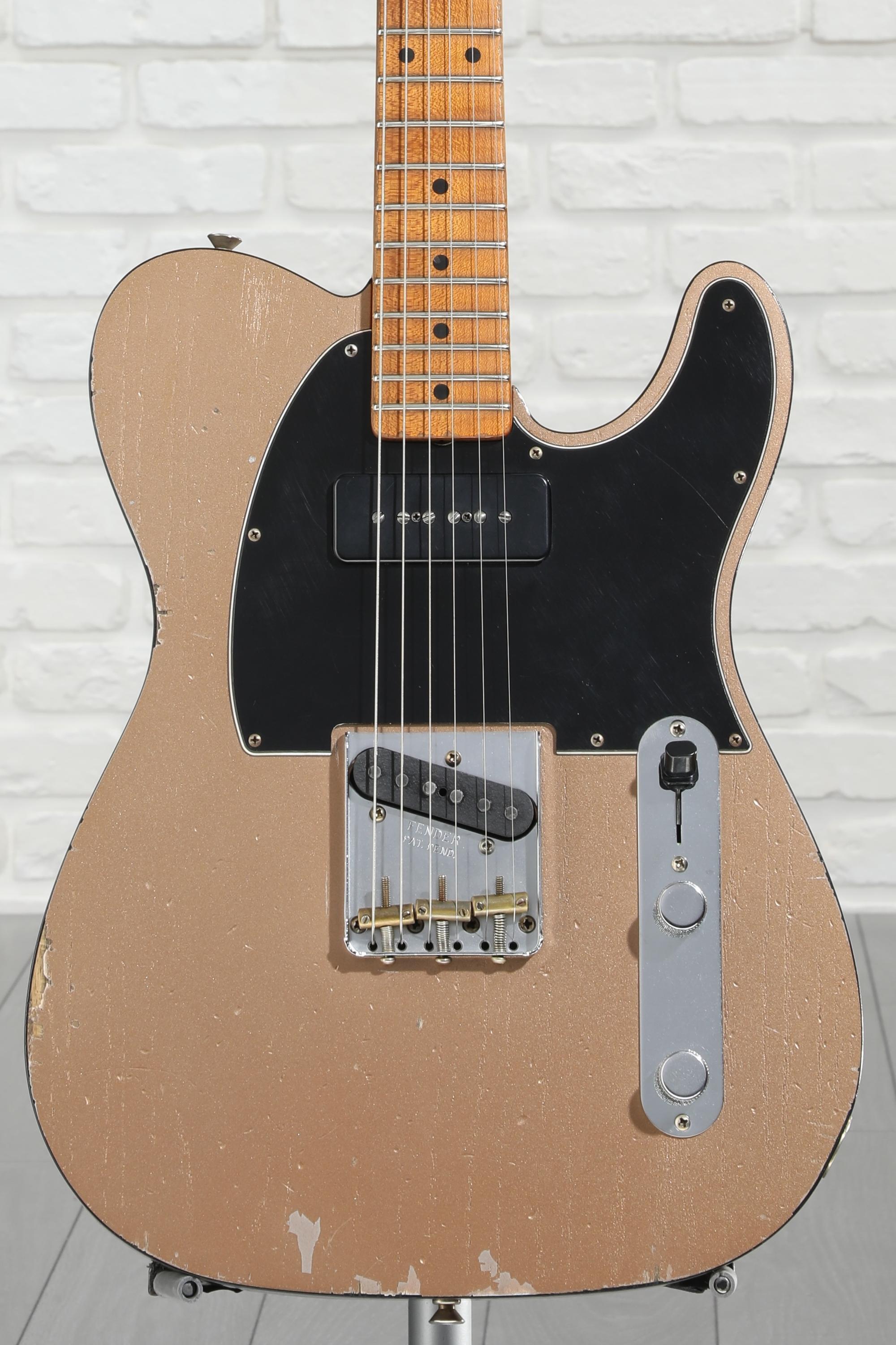 Fender Custom Shop Gold Top Telecaster Journeyman Relic Masterbuilt by ...
