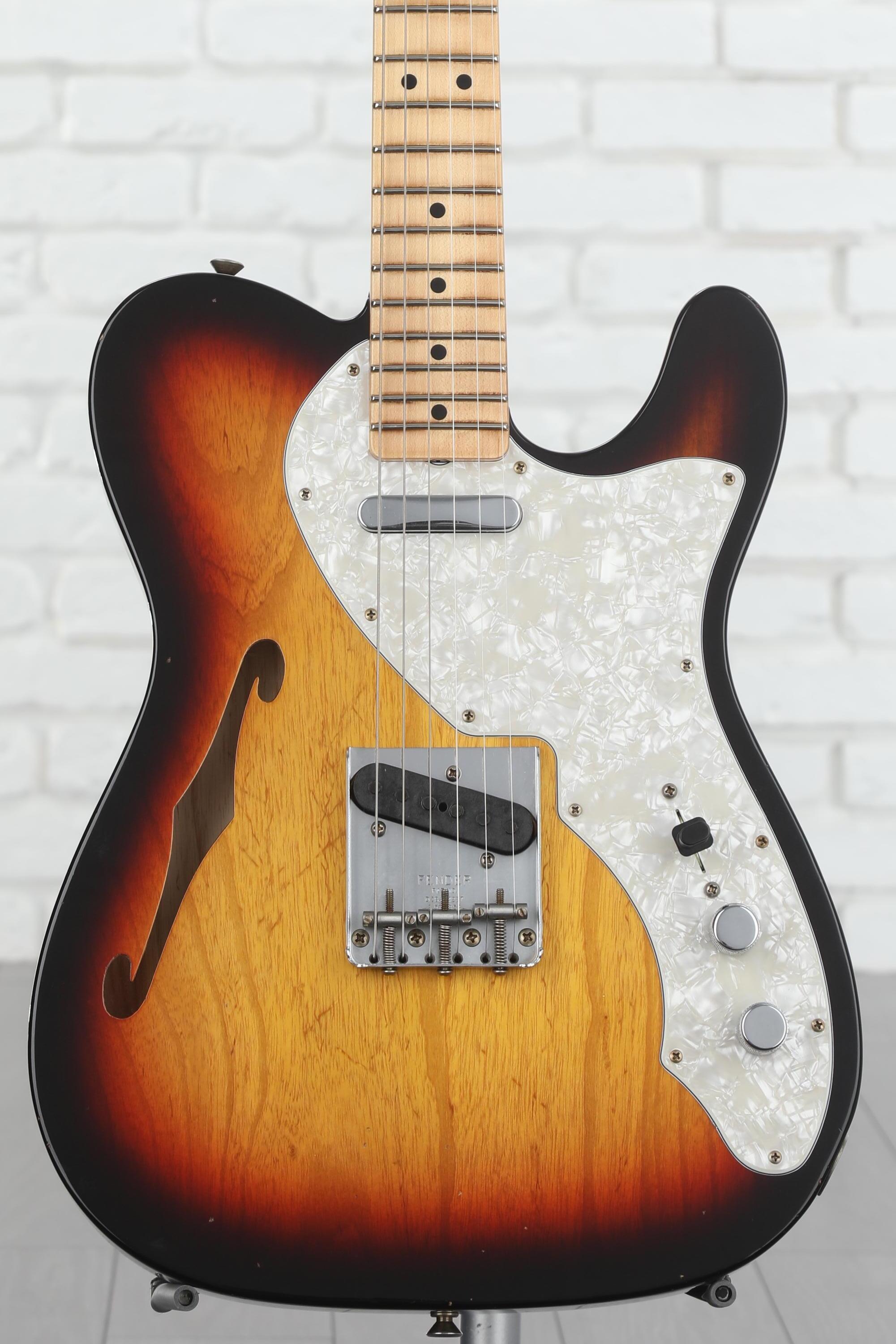 Fender Custom Shop '68 Telecaster Thinline Journeyman Relic Electric ...