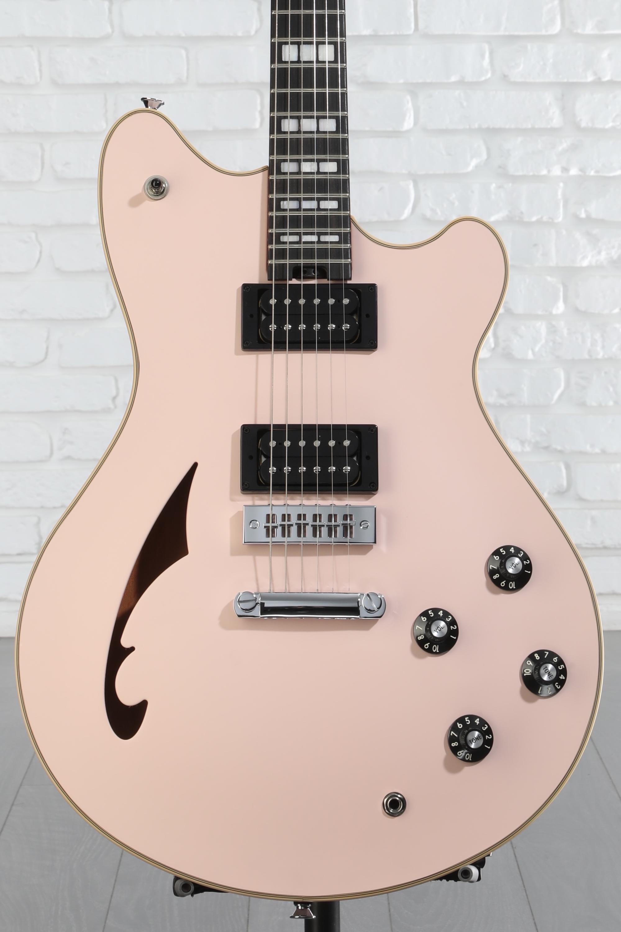 EVH SA-126 Special Semi-hollowbody Electric Guitar - Satin Shell Pink ...