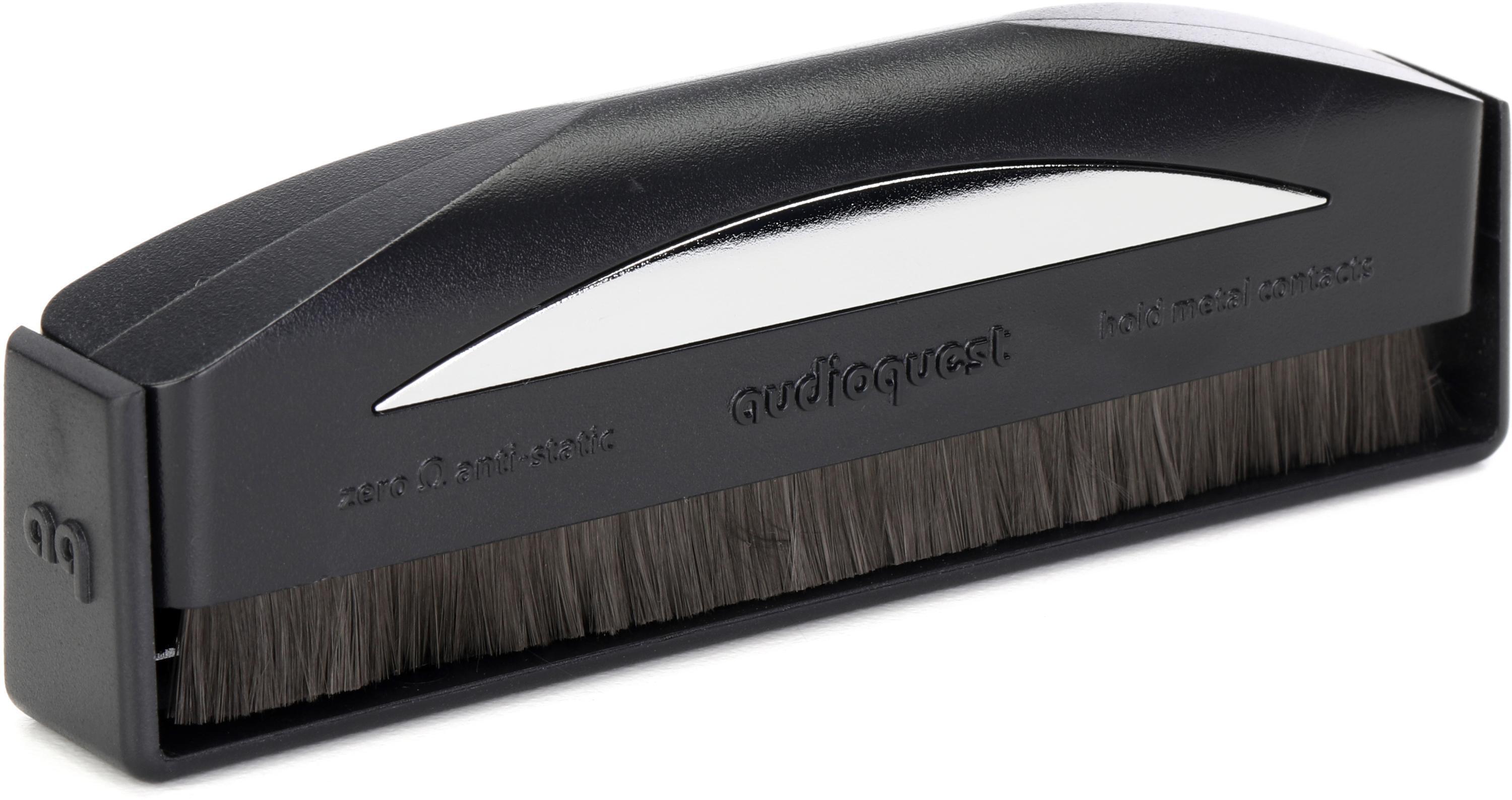 AudioQuest Anti-Static Record Brush - Silver | Sweetwater