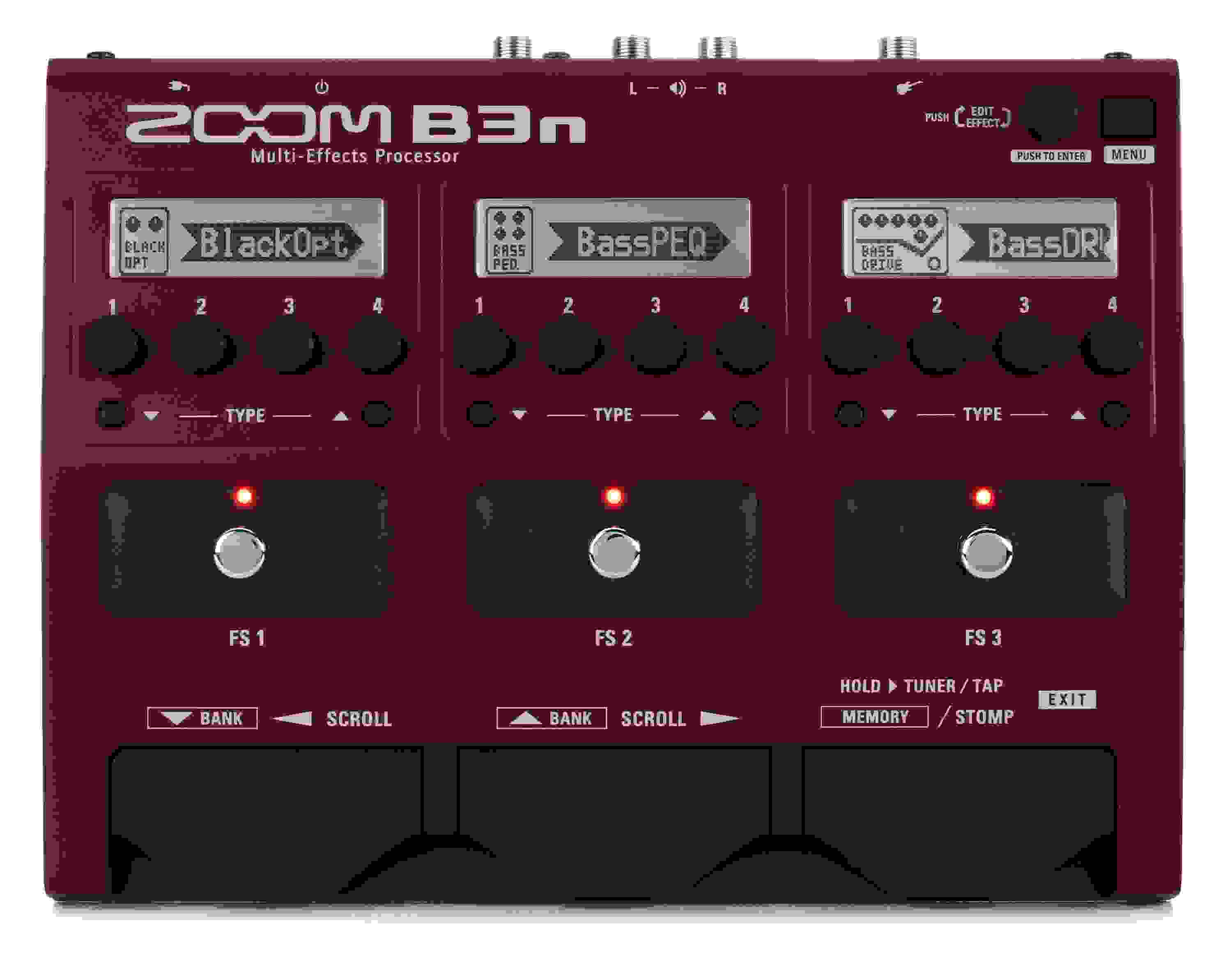 Zoom B3n Bass Multi-effects Processor | Sweetwater