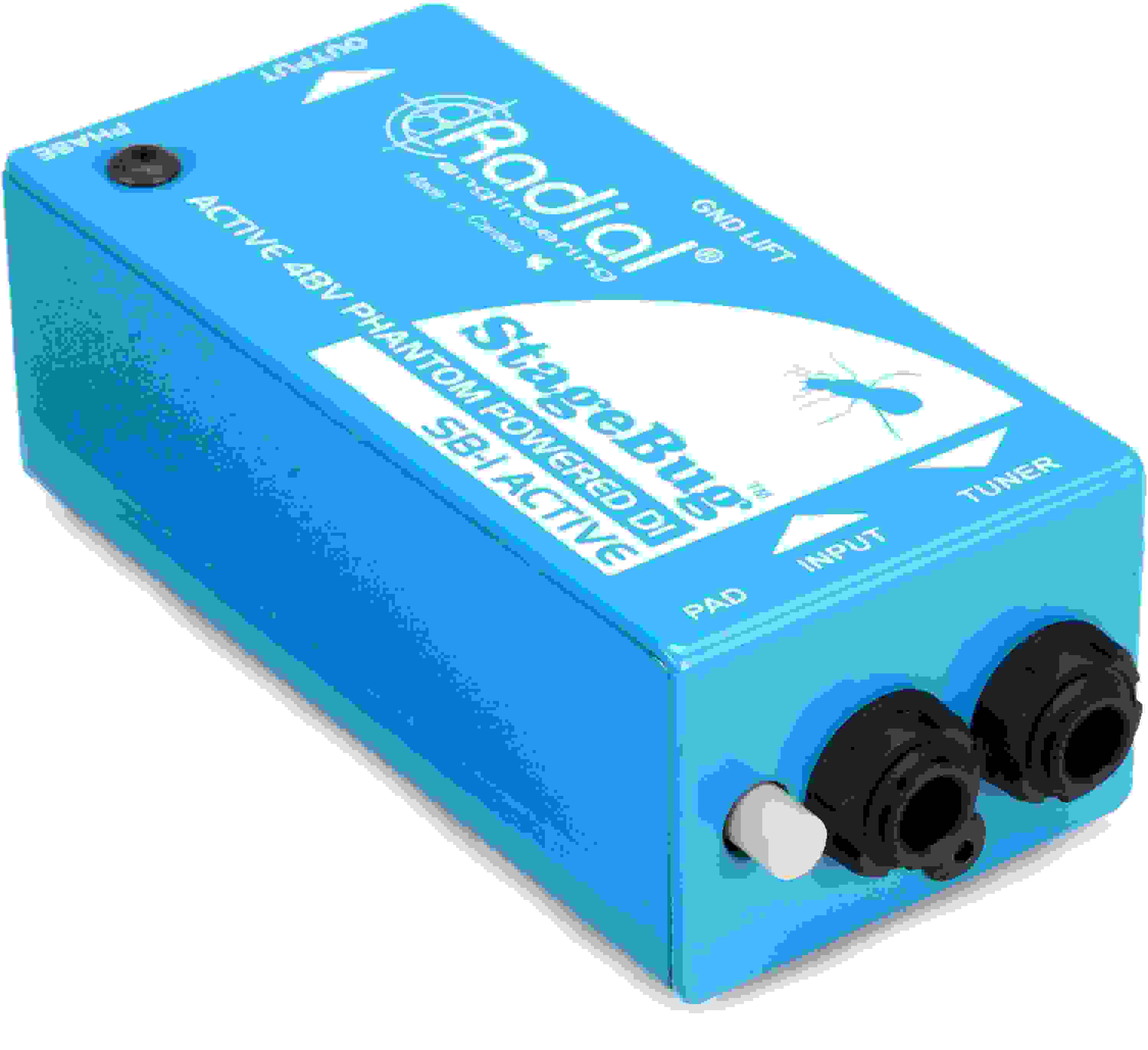 Radial StageBug SB-1 1-channel Active Instrument Direct Box | Sweetwater