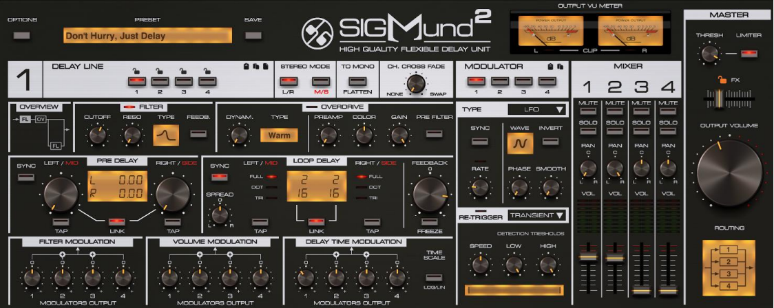 D16 Group Sigmund 2 Delay Plug-in | Sweetwater