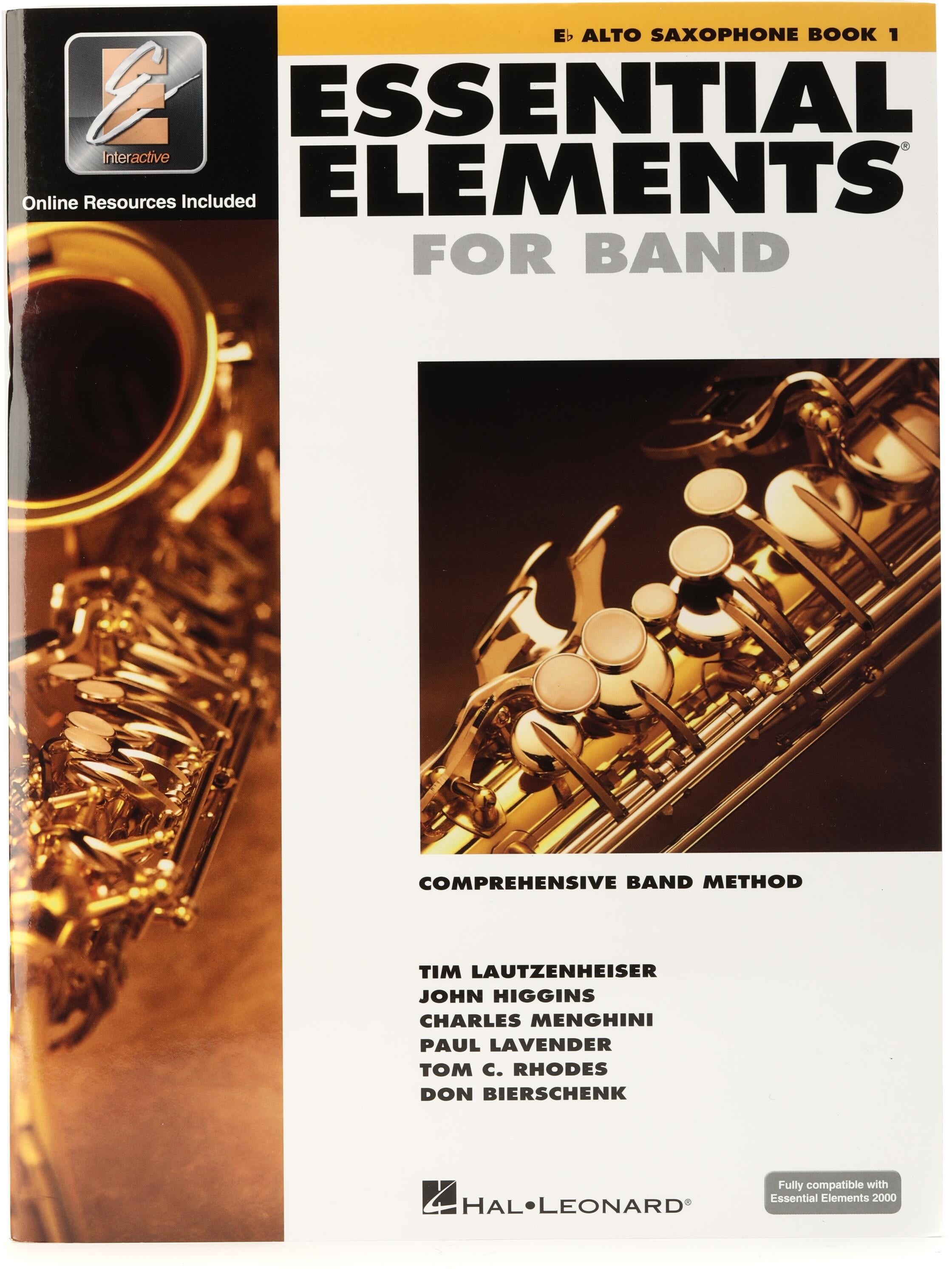 Hal Leonard Essential Elements for Band - Eb Alto Saxophone Book 1 with ...
