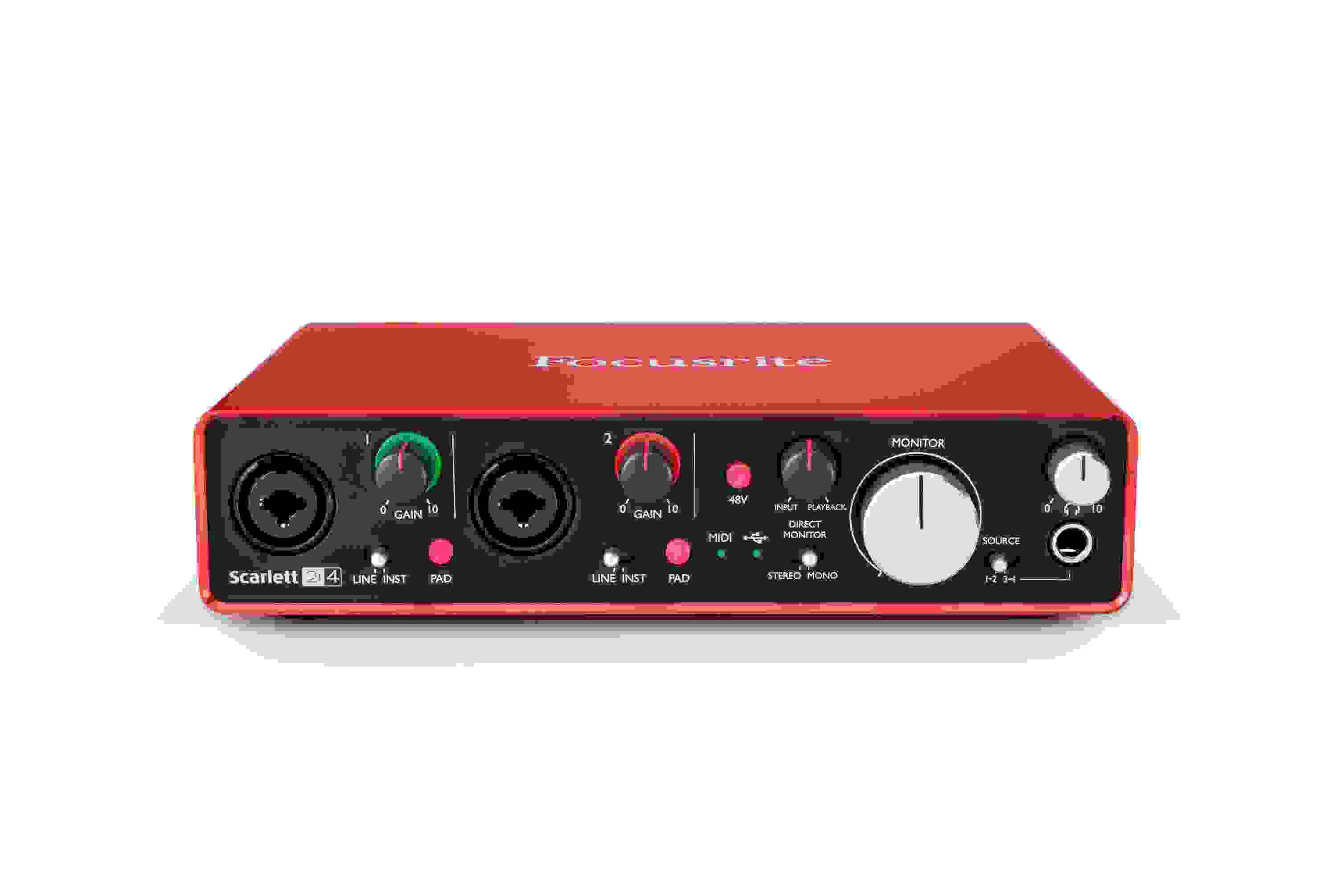 Focusrite Scarlett 2i4 USB Audio Interface | Sweetwater