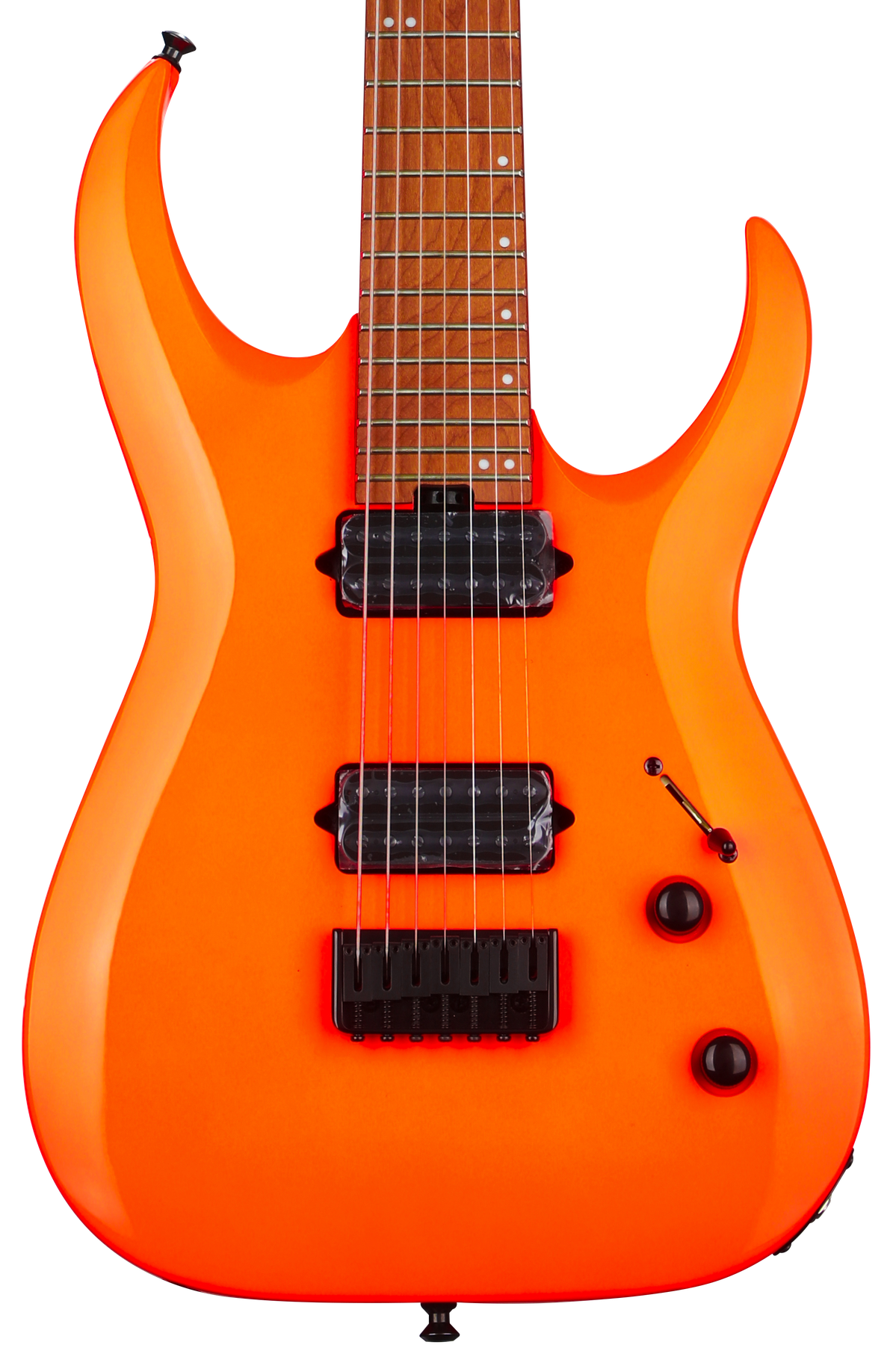 Jackson Pro Series Signature Misha Mansoor Juggernaut HT7 - Neon Orange ...