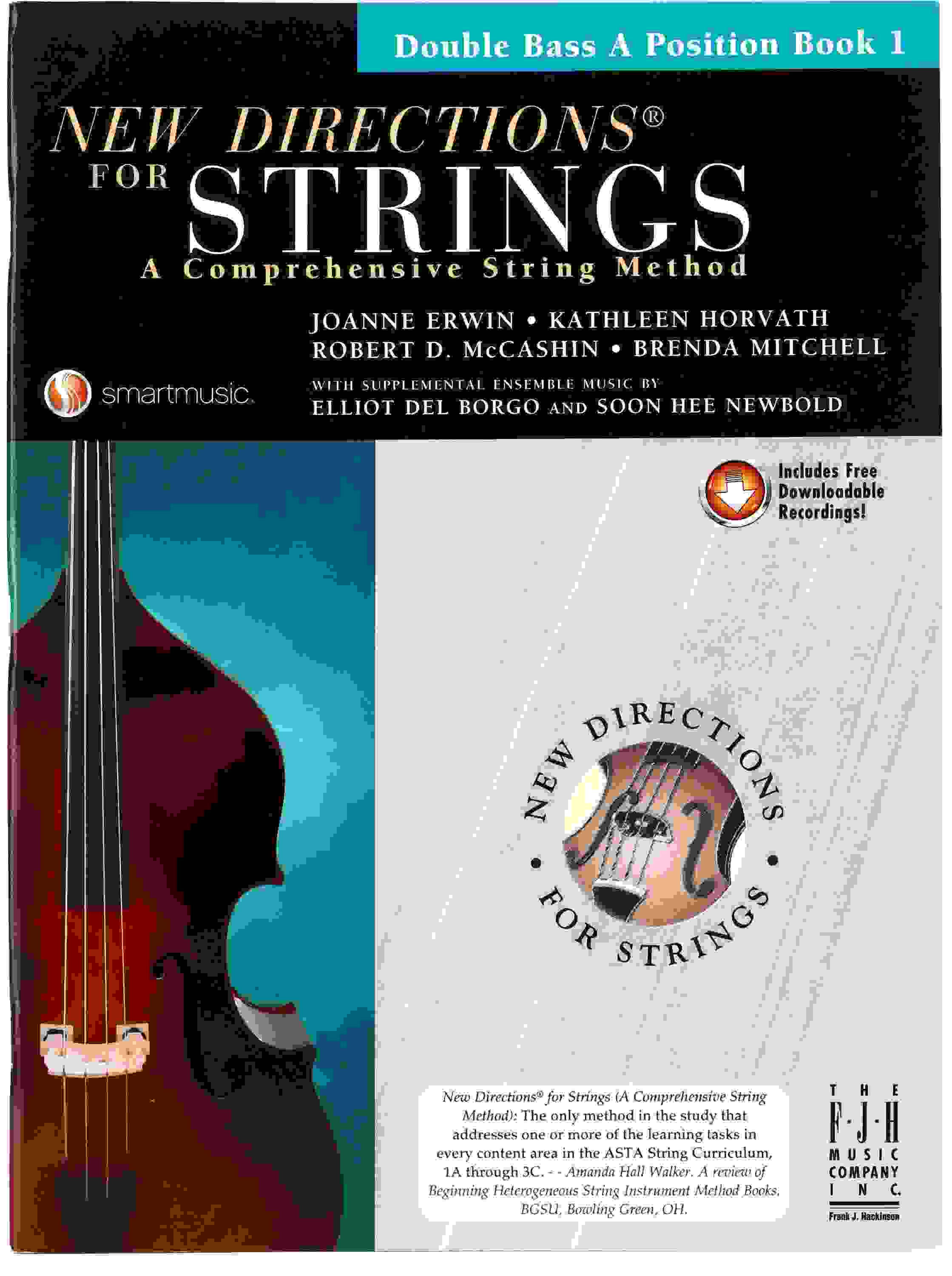 FJH Music New Directions for Strings, Book 1 - Double Bass (A Position ...
