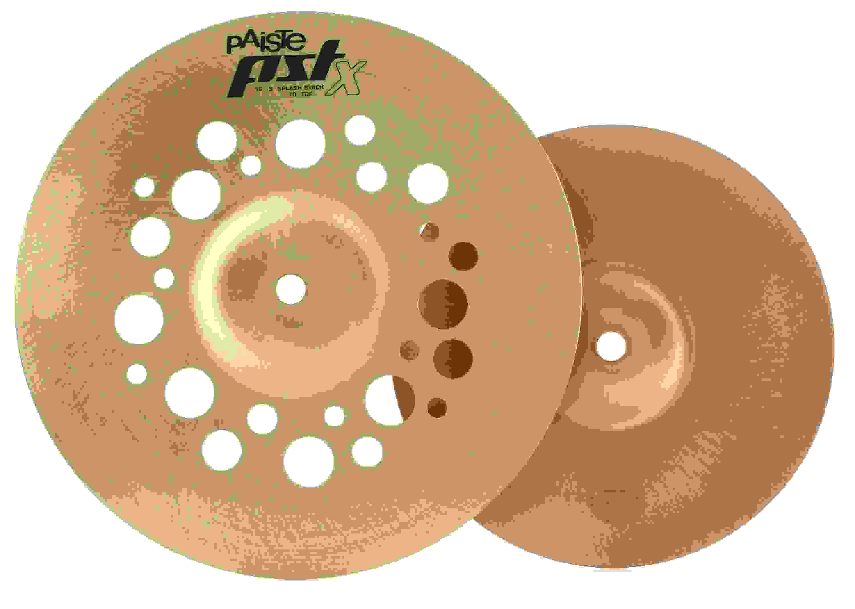 Paiste 10/8-inch PST X Splash Stack Cymbals | Sweetwater