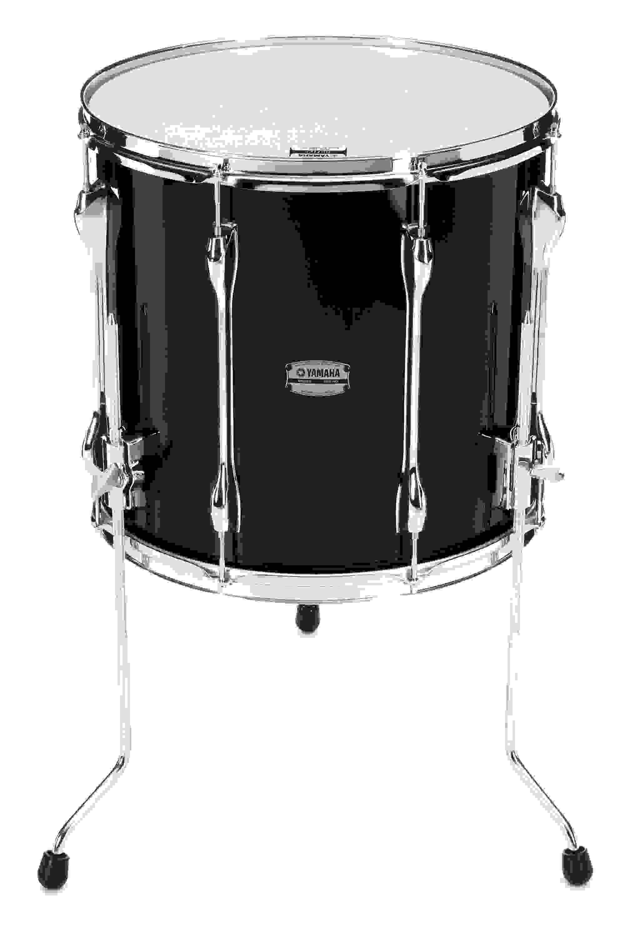 Yamaha RBF-1615 Recording Custom Floor Tom - 15 x 16 inch - Solid Black | Sweetwater