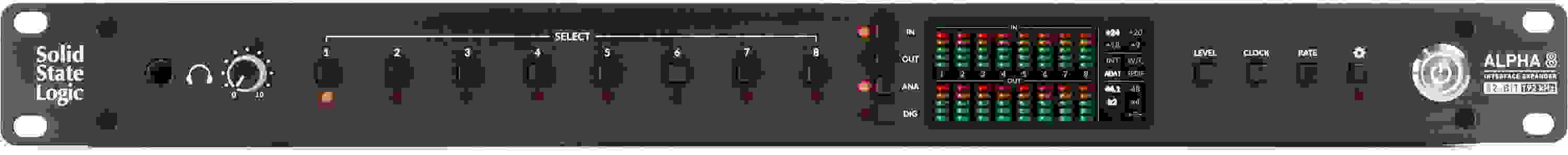 Solid State Logic Alpha 8 A/D-D/A Converter/Expander and USB Audio Interface | Sweetwater