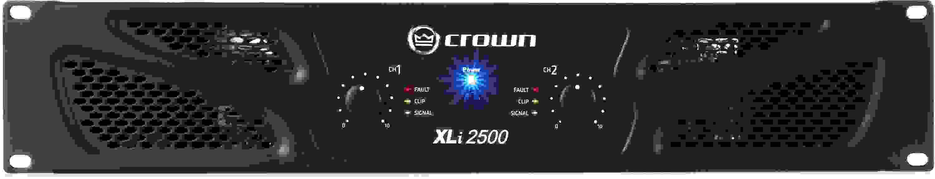 Crown XLi 2500 750W 2-channel Power Amplifier Reviews | Sweetwater