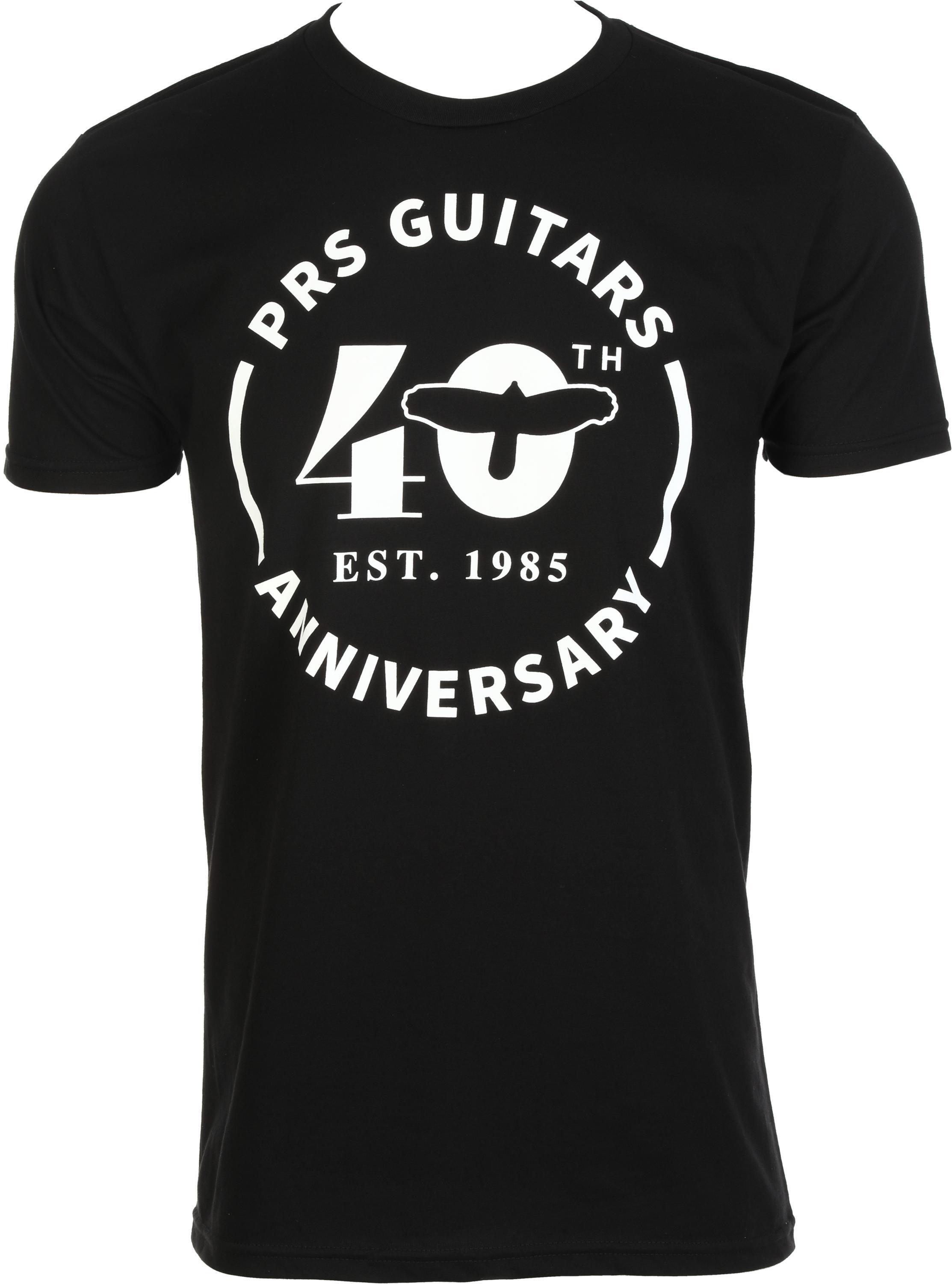 PRS 40th Anniversary Logo T-shirt - XL | Sweetwater