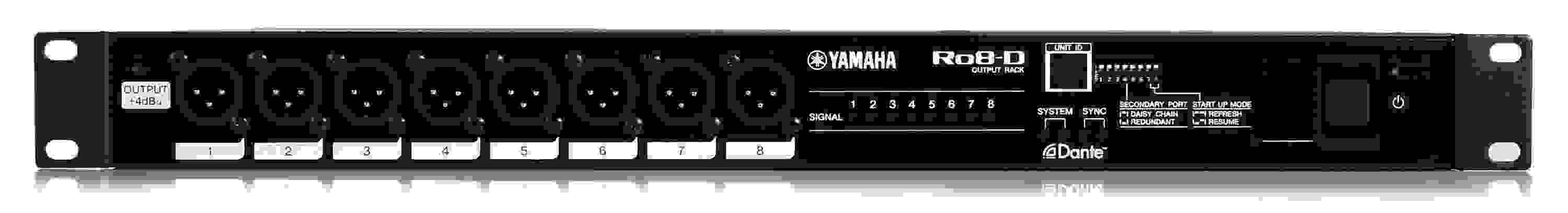 Yamaha Ro8-D Rio Series 8-channel Remote Output Rack | Sweetwater