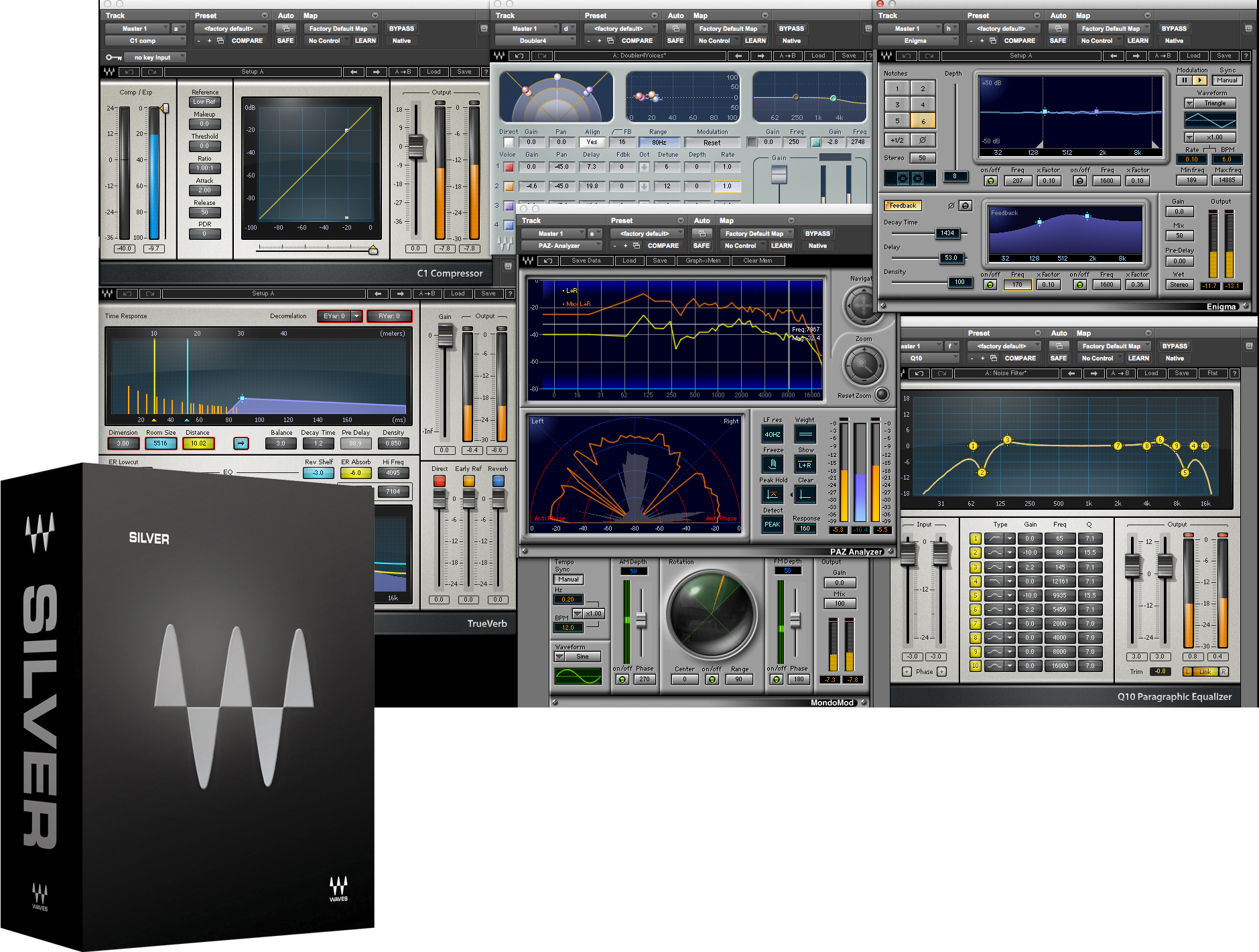 Waves Silver Plug-in Bundle | Sweetwater