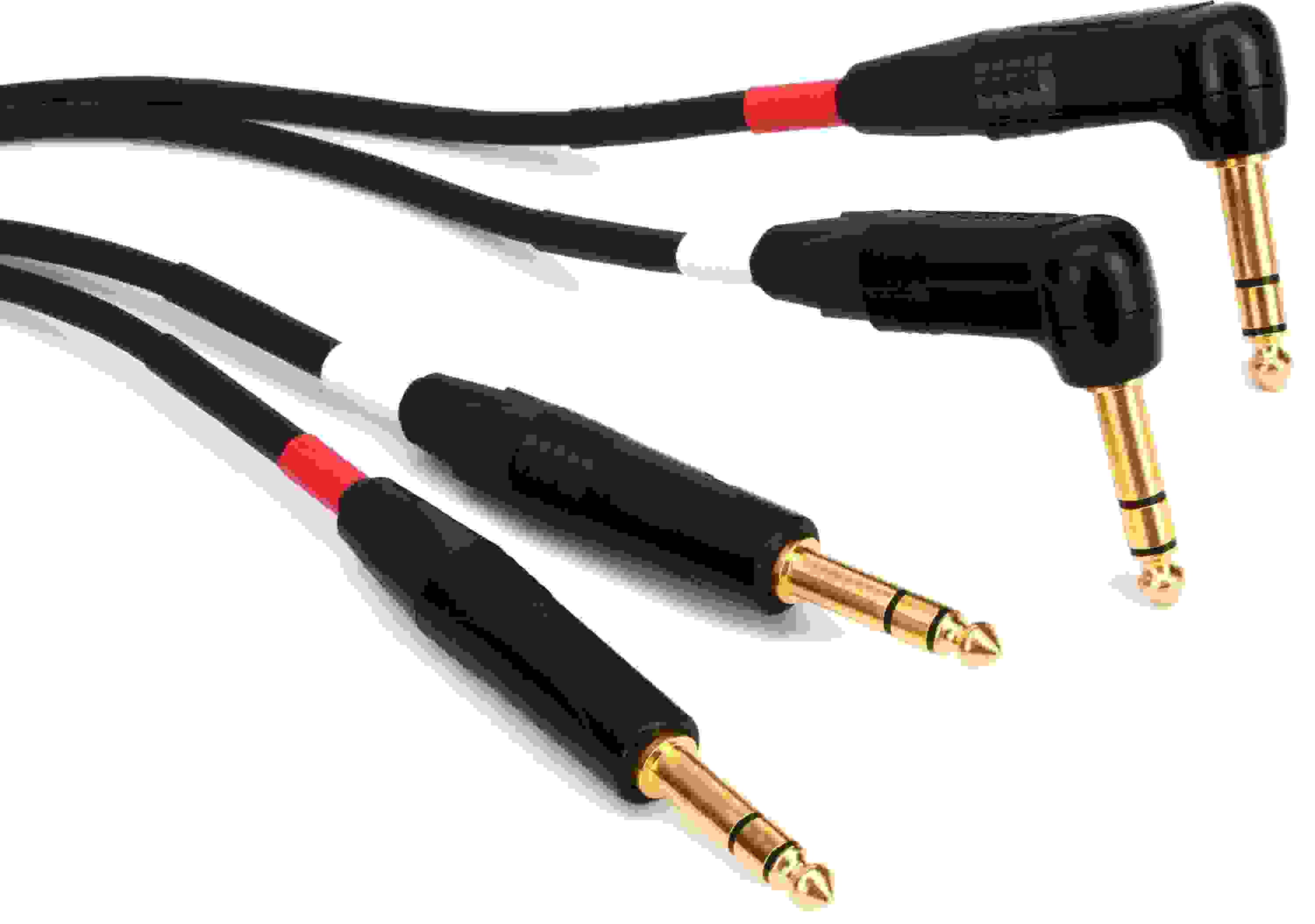 Mogami Gold Keyboard SB Balanced Stereo Cable - Dual TRS Male to Dual ...