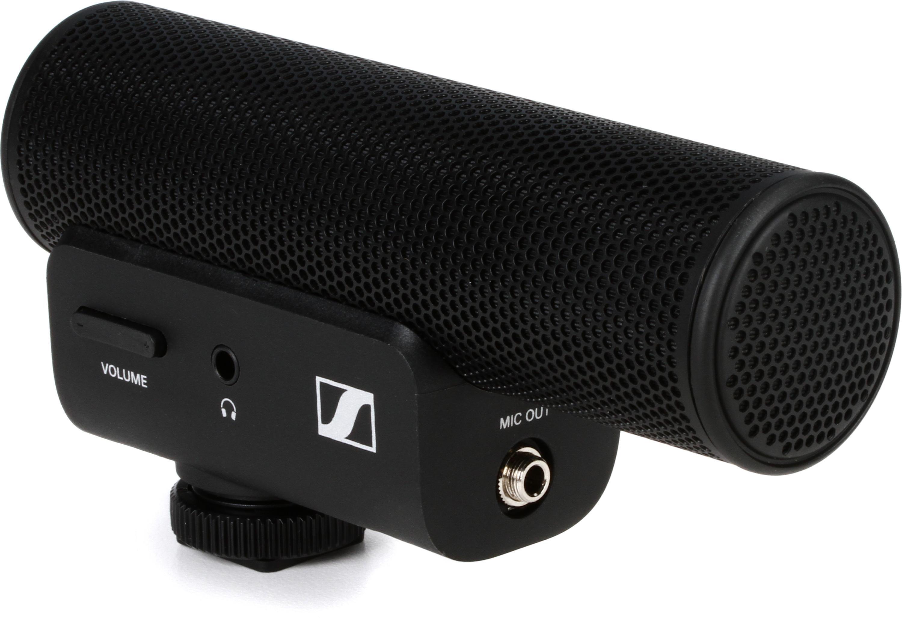 Sennheiser MKE400 Supercardioid Condenser On-camera Shotgun Microphone ...