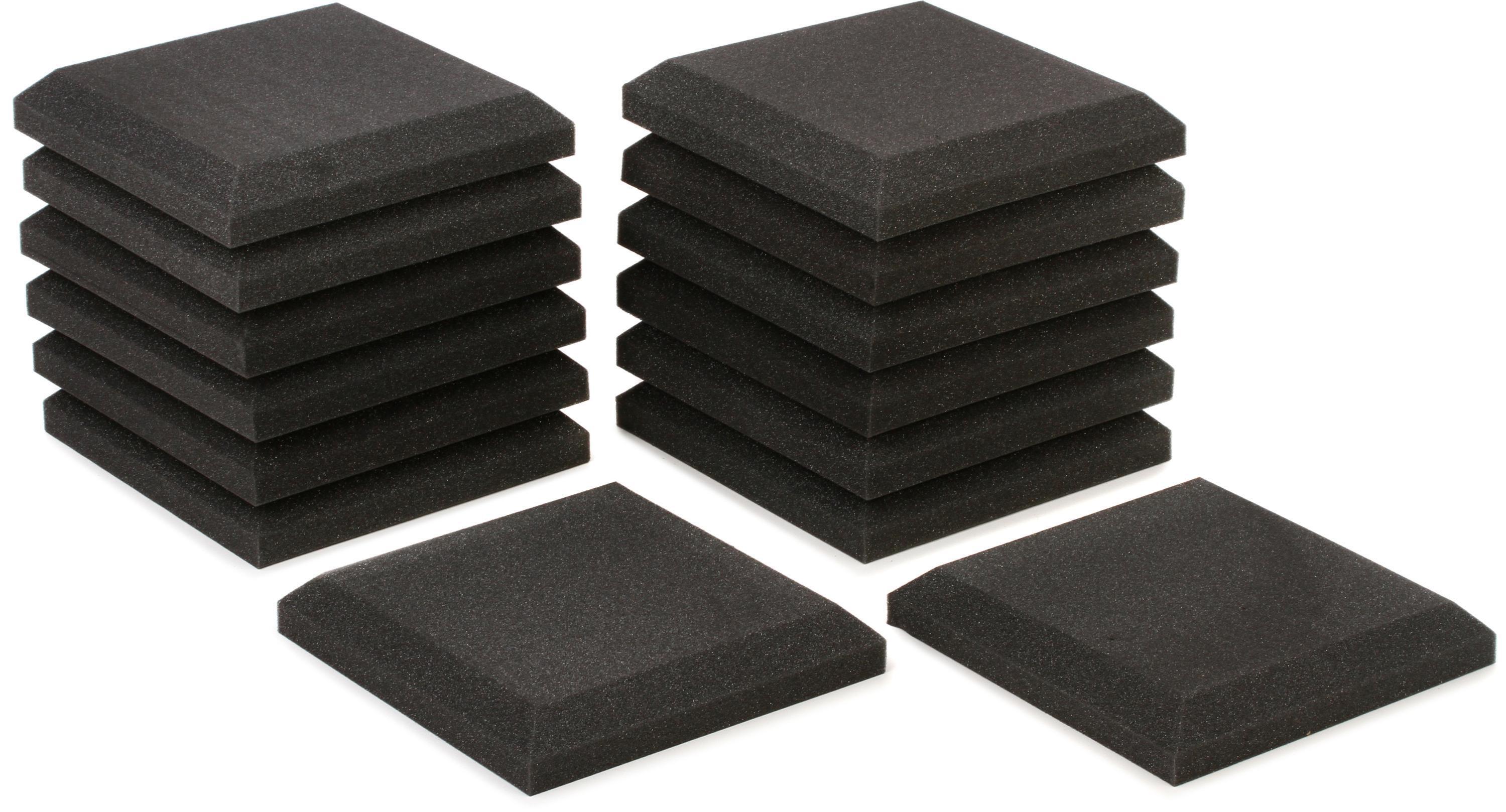 Auralex 2 inch SonoFlat 1x1 foot Acoustic Panel 14-pack - Charcoal ...