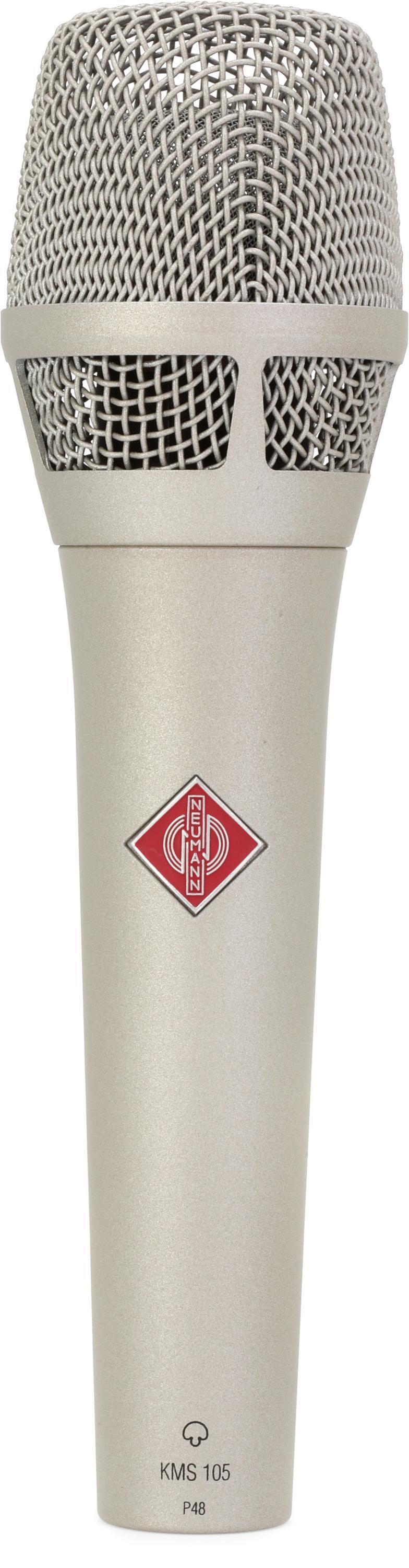 Neumann KMS 105 Supercardioid Condenser Handheld Vocal Microphone ...