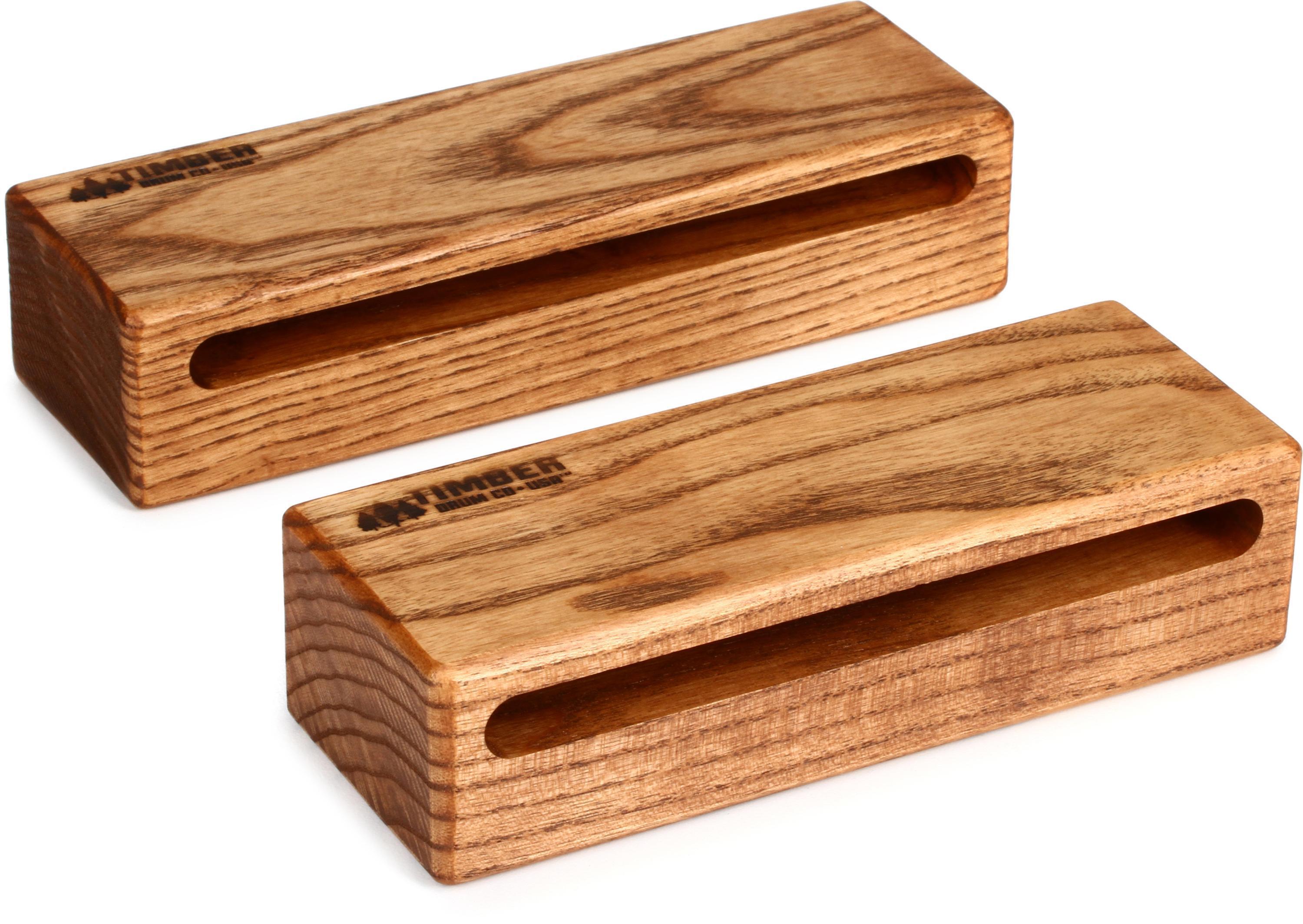 Timber Drum Company TBP1 Wood Block Set - Medium and Large | Sweetwater