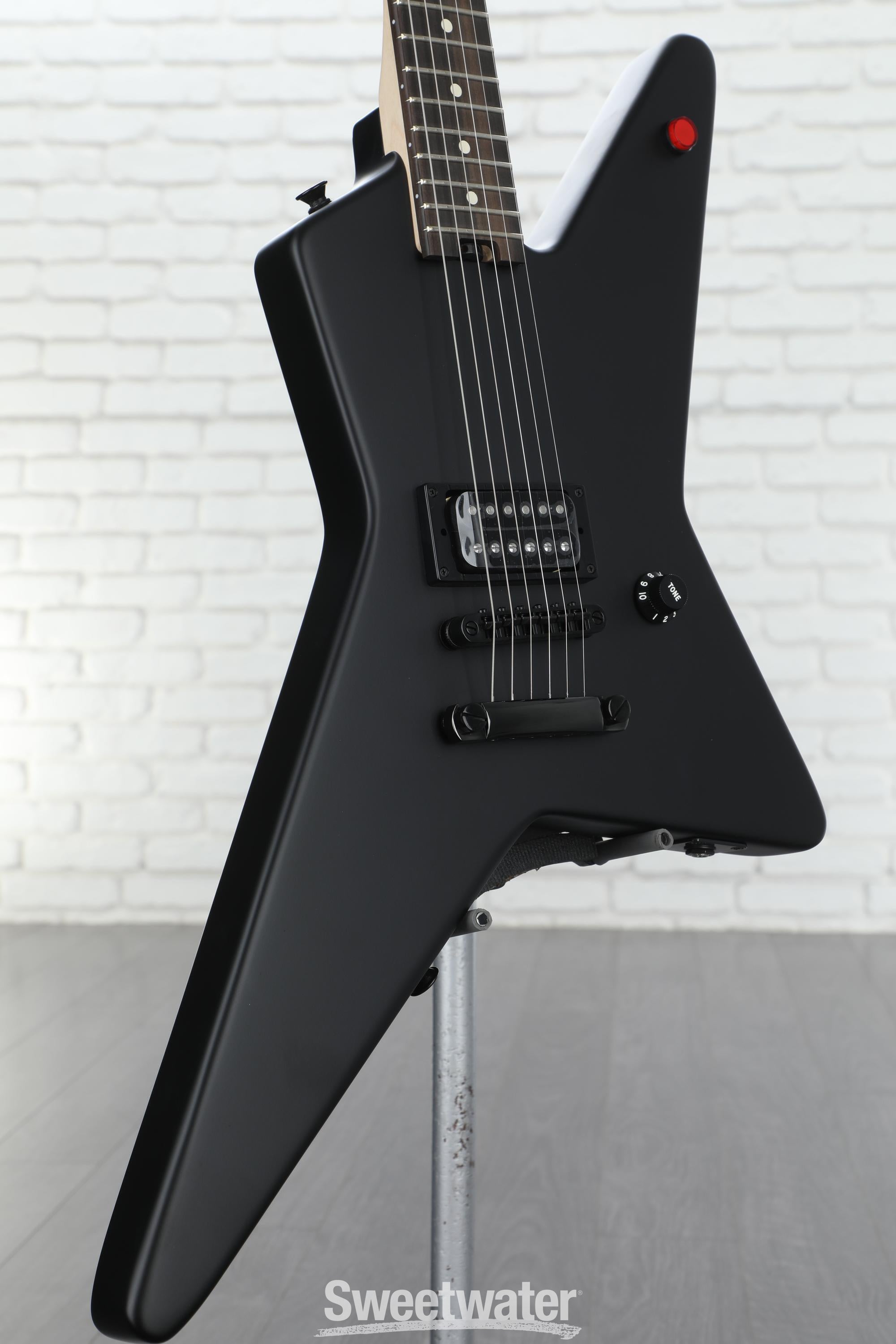 EVH Limited-edition Star TOM Electric Guitar - Stealth Black | Sweetwater