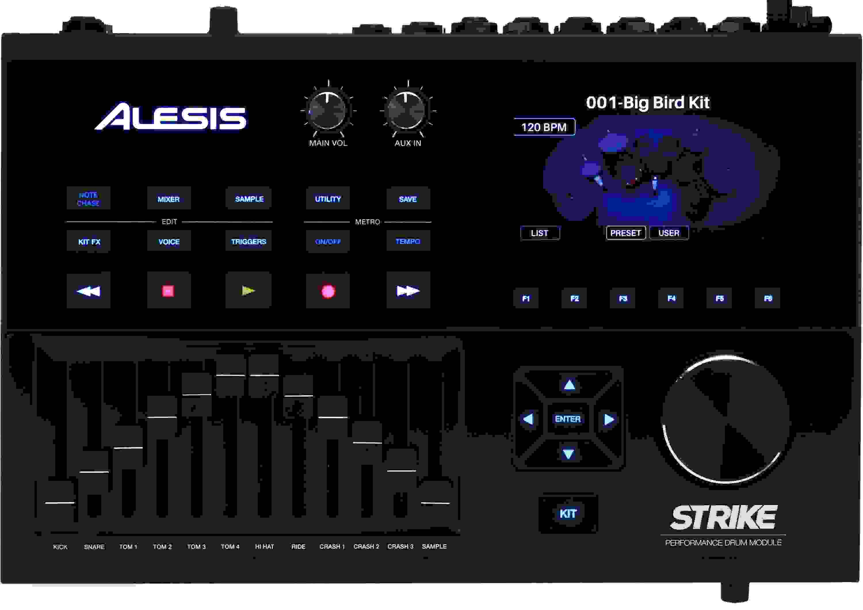 Alesis Strike Drum Module - with Color Display | Sweetwater