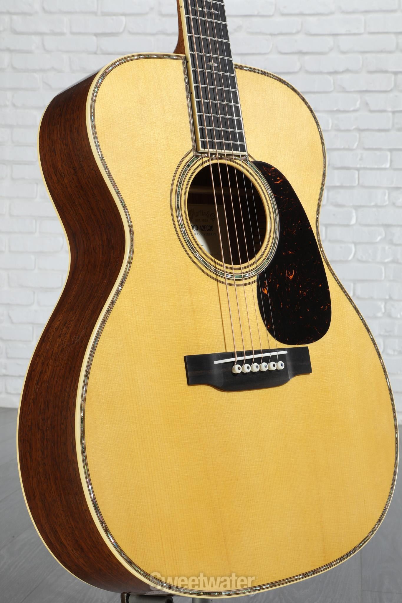 Martin 000-42EC Eric Clapton 30th Anniversary Acoustic Guitar - Natural ...