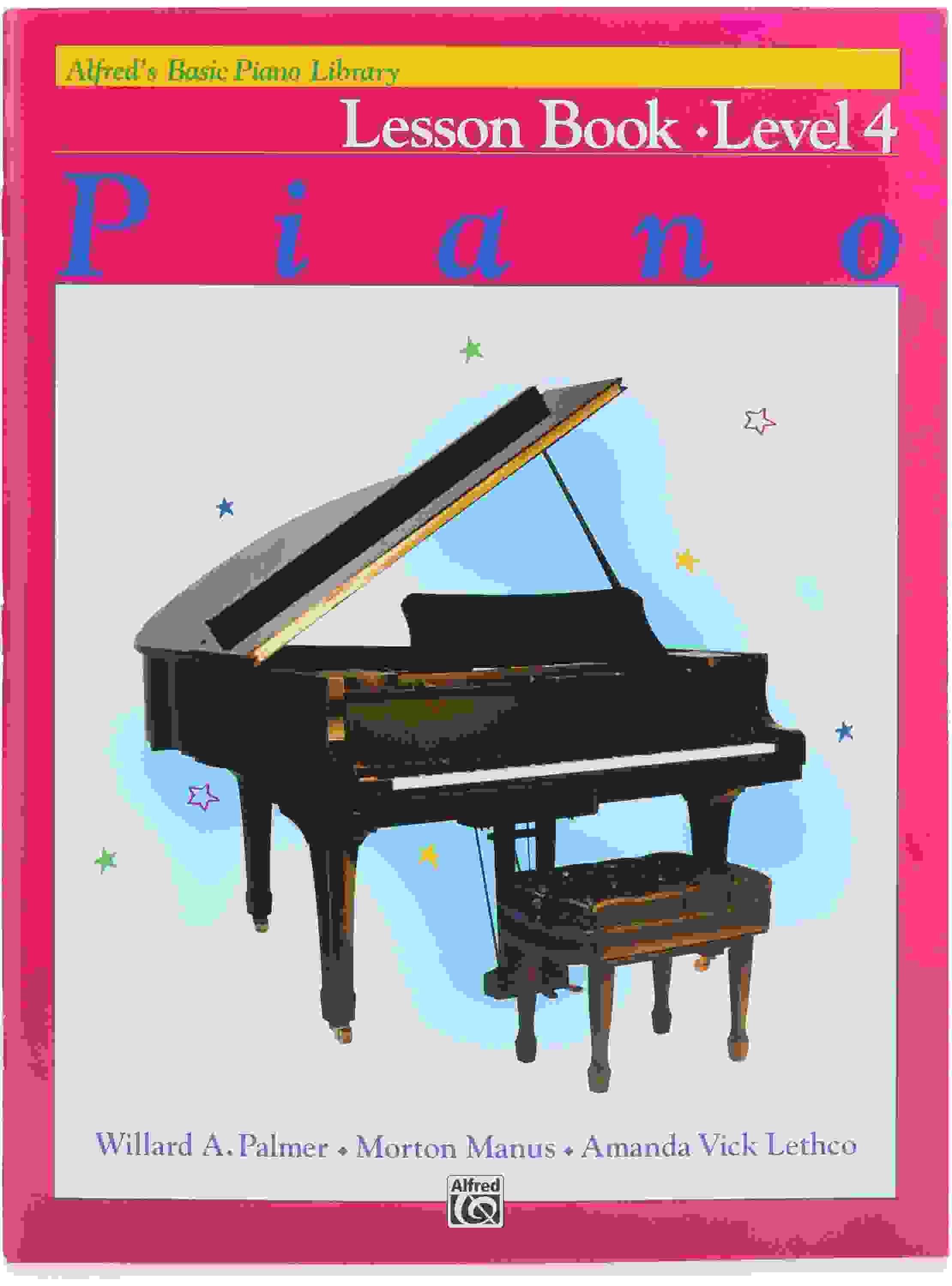 Alfred Basic Piano Library - Lesson Book 4 | Sweetwater