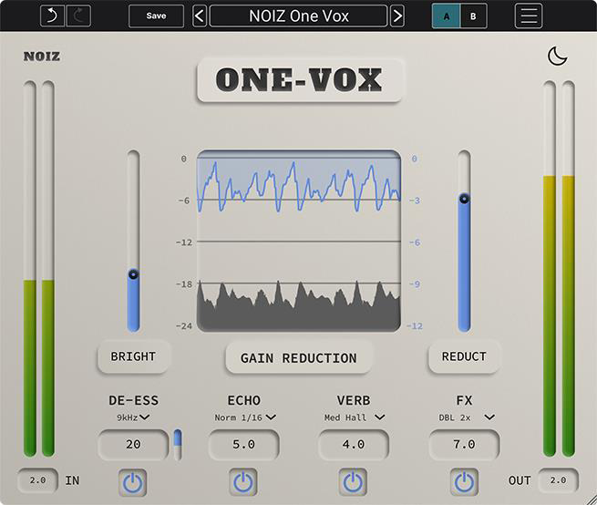 KIT Plugins NOIZ One Vox Plug-in | Sweetwater