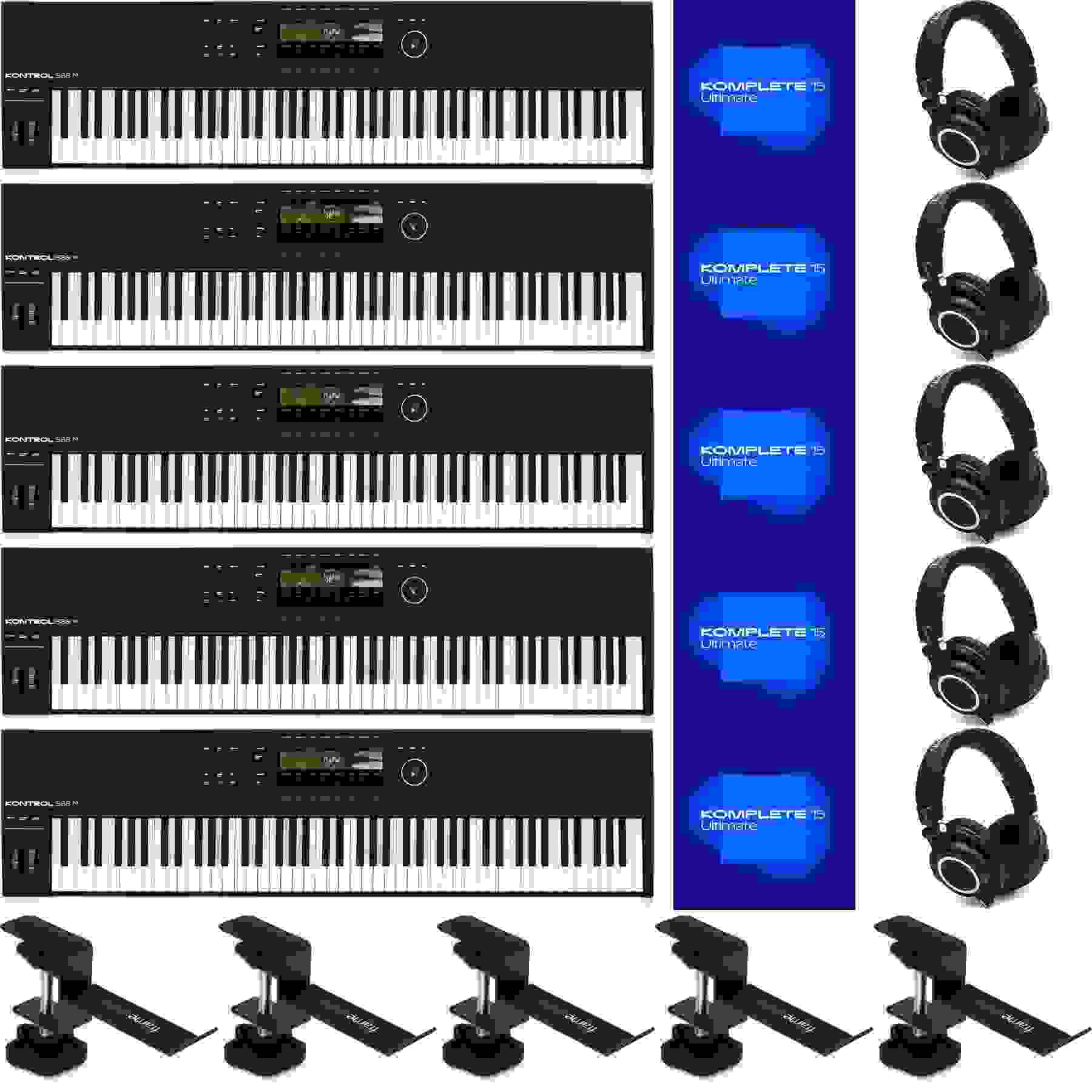 Native Instruments Kontrol S88 Mk3 88-key Smart Keyboard Controller and ...